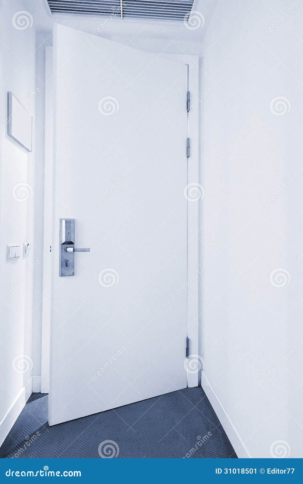 White hotel room open stock image. Image of design, travel - 31018501