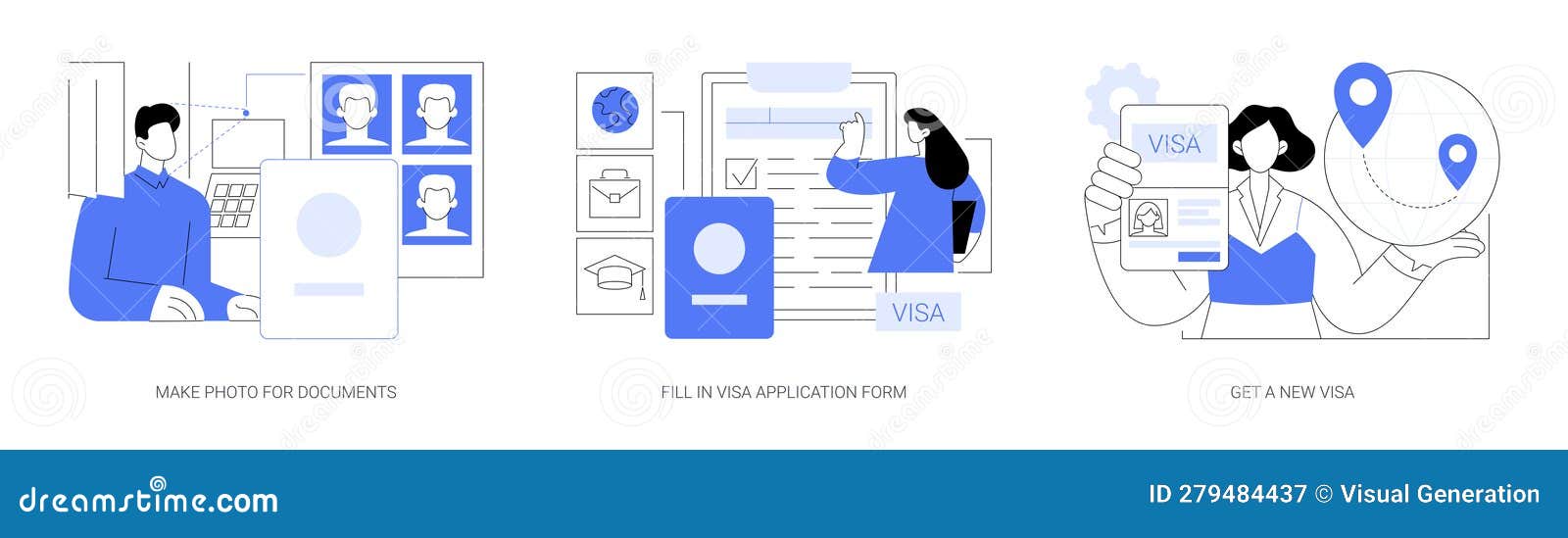 Entry Permission Abstract Concept Vector Illustrations. | CartoonDealer ...