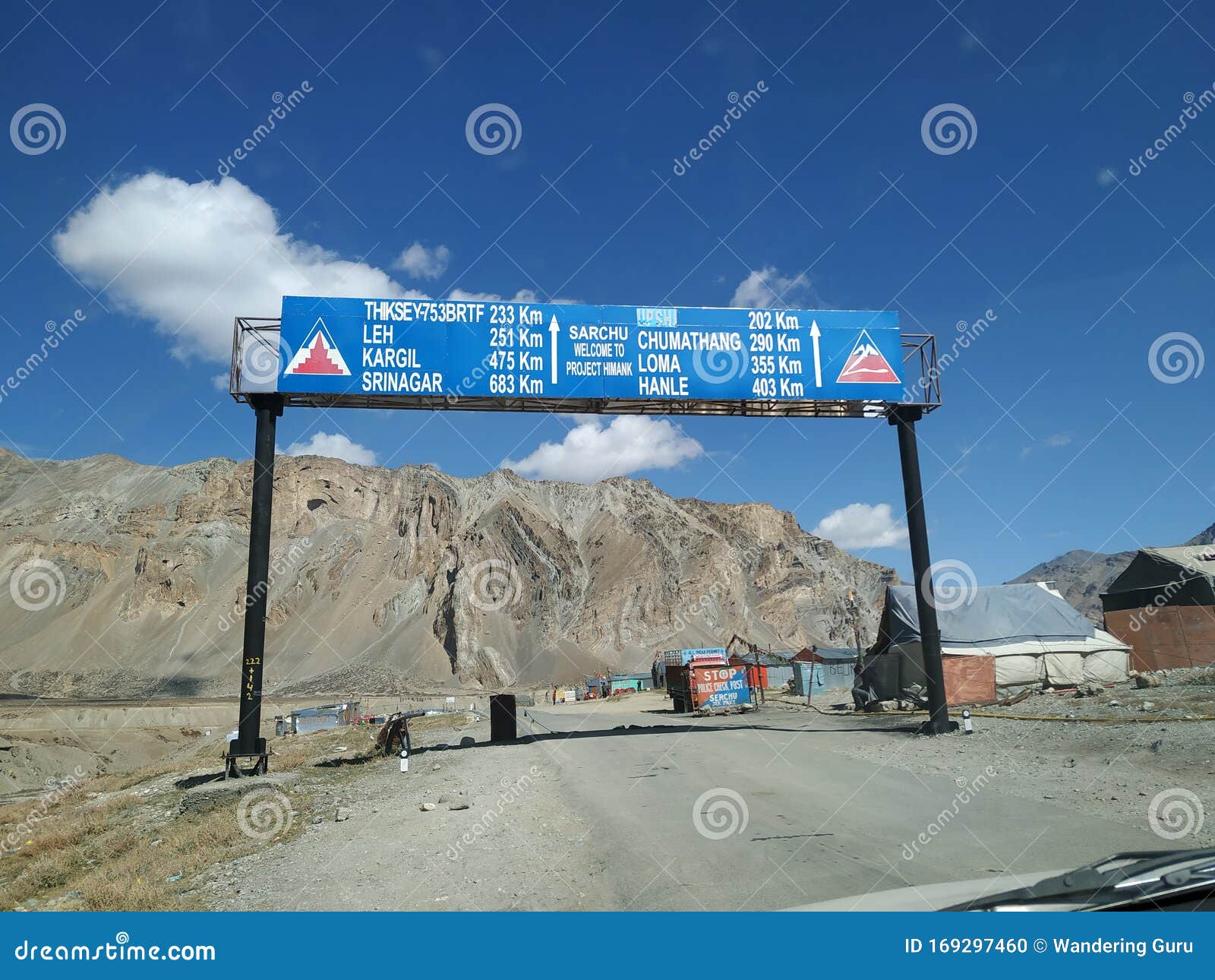 Entry Point of Sarchu of Leh Ladakh Editorial Image - Image of sarchu ...