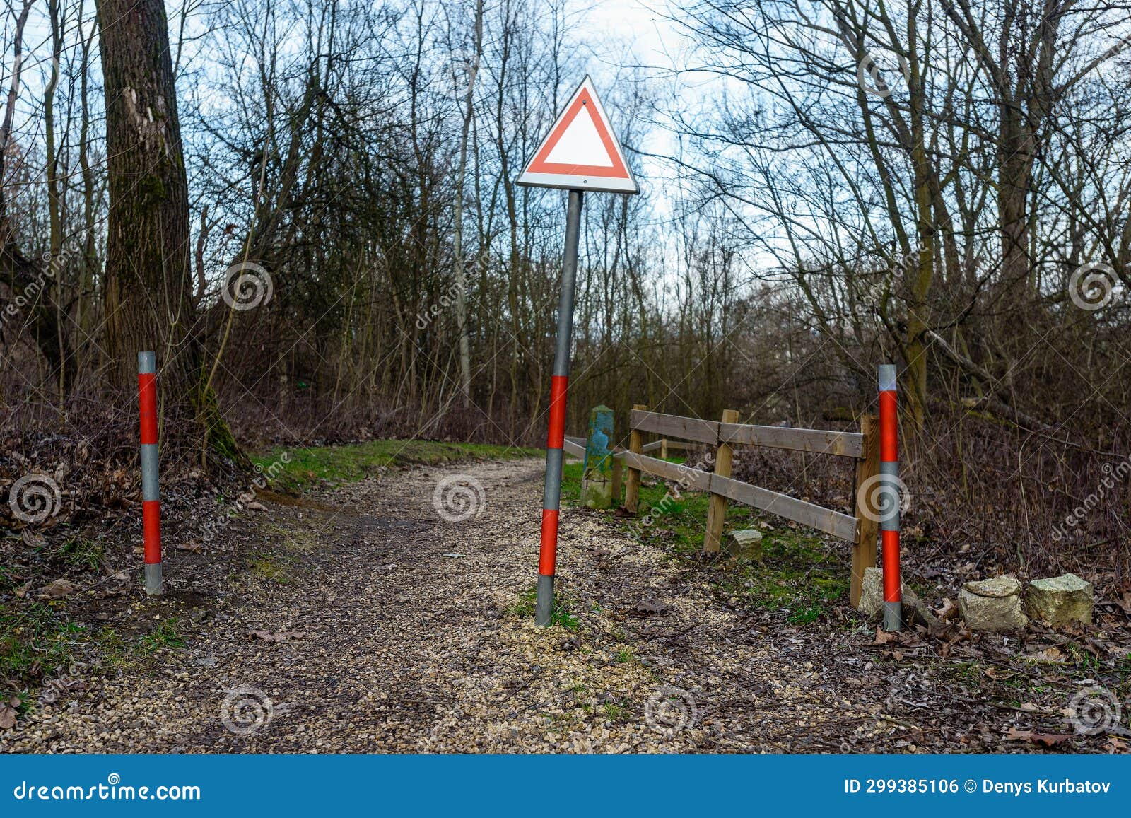 Entry is Prohibited Concept Stock Photo - Image of point, forest: 299385106