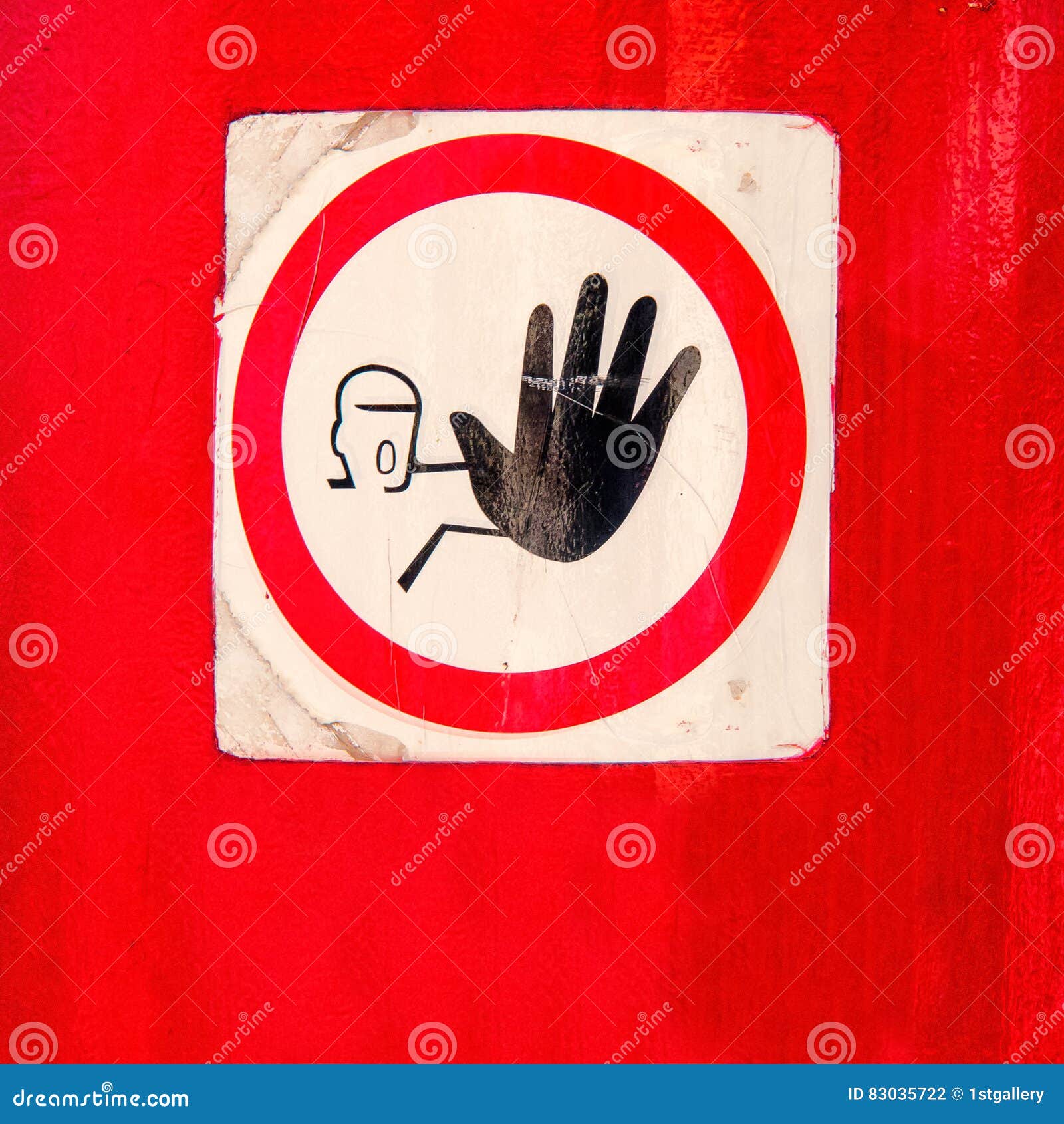 Entry Prohibited Sign, , Keep Out 17 Stock Photo - Image of stop ...