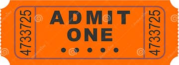 Entry Ticket stock vector. Illustration of clipart, admission - 72569