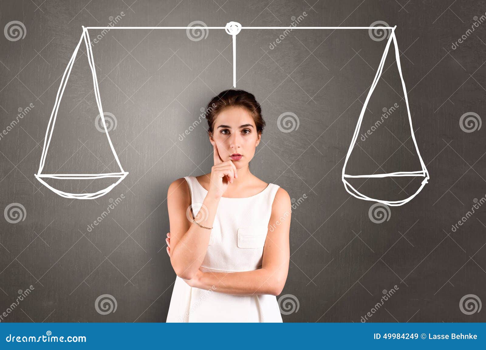 Entscheidung stockbild. Bild von schätzung, urteil, konsequenz - 49984249