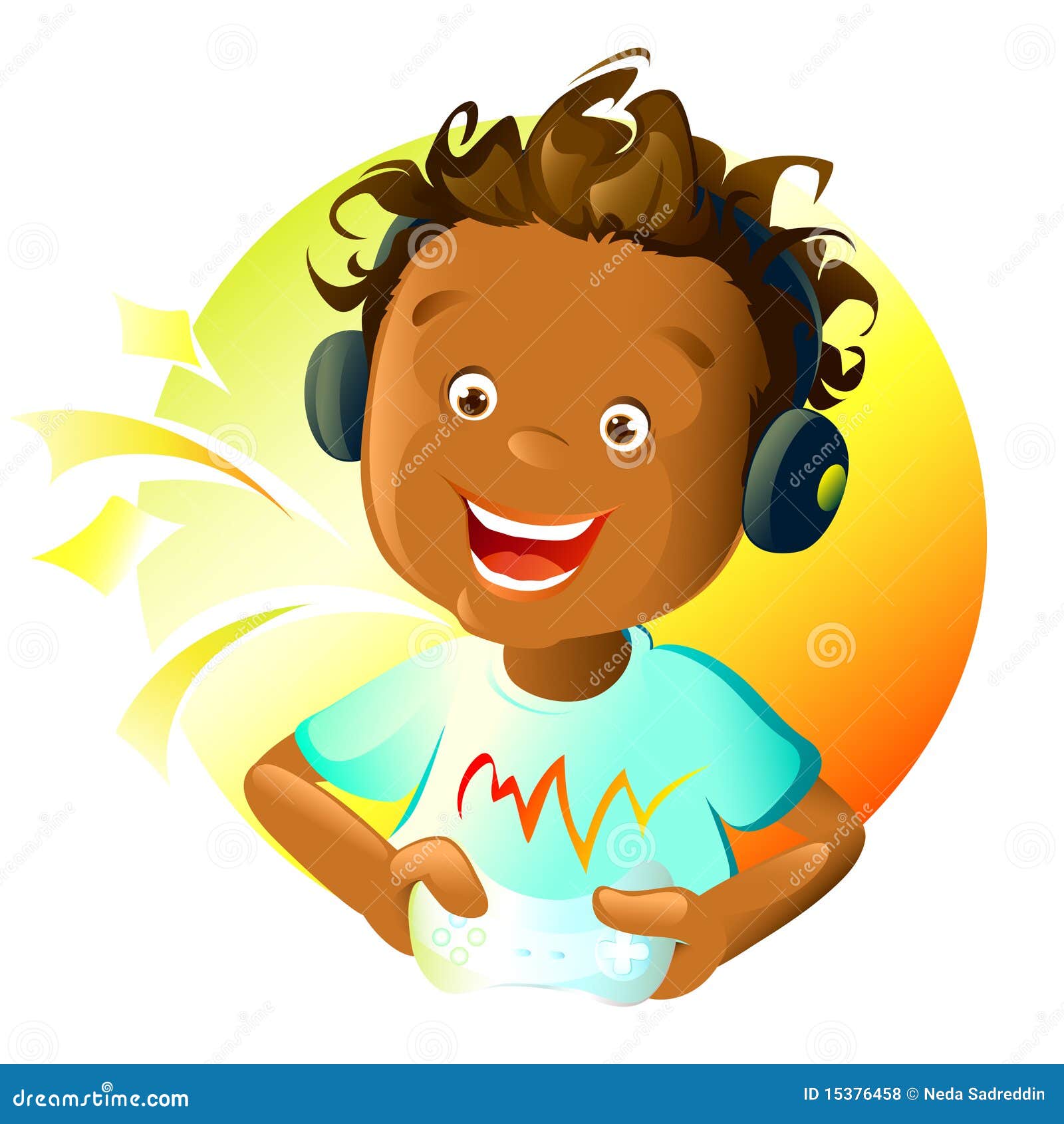 Entusiasmo ilustración del vector. Ilustración de vector - 15376458