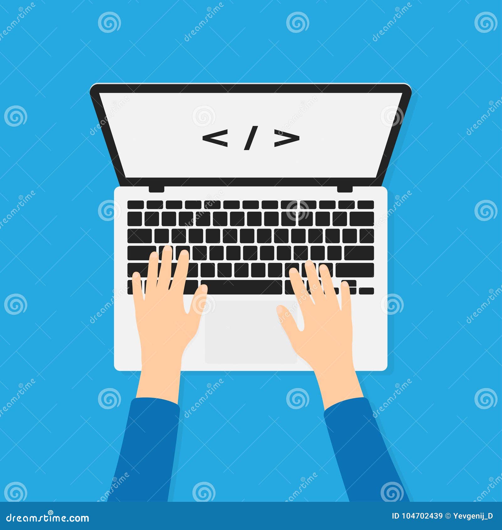 Entwickler, Programmierer, Der Mit Laptop Arbeiten Und Schreibencode ...