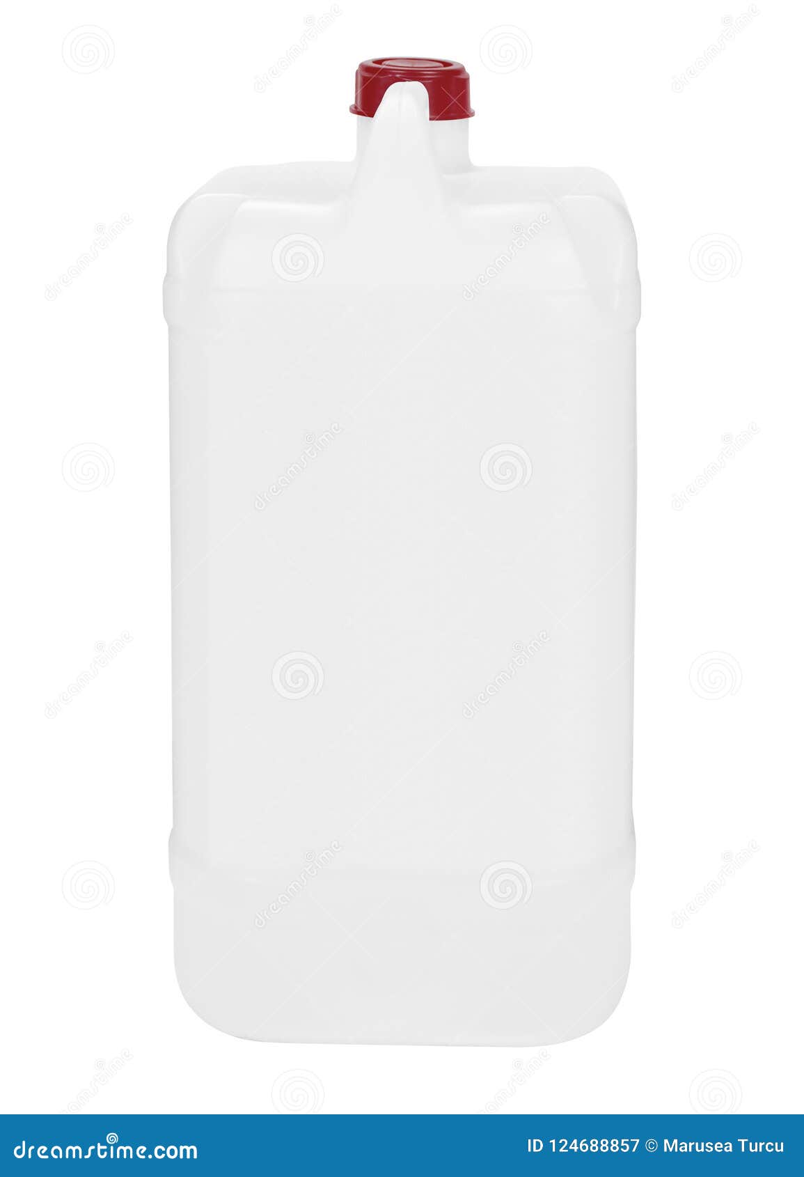 Envase blanco en blanco imagen de archivo. Imagen de industria - 124688857