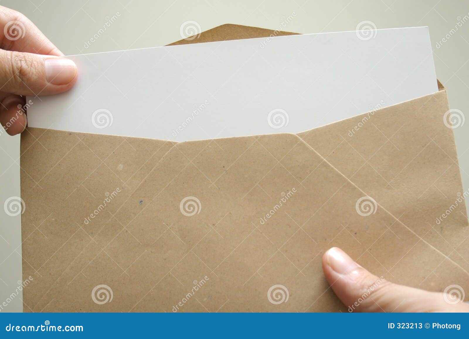 Envelope stock image. Image of greeting, corporate, brown - 323213