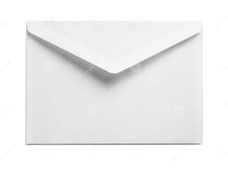 Envelope stock photo. Image of isolated, mail, message - 8730950