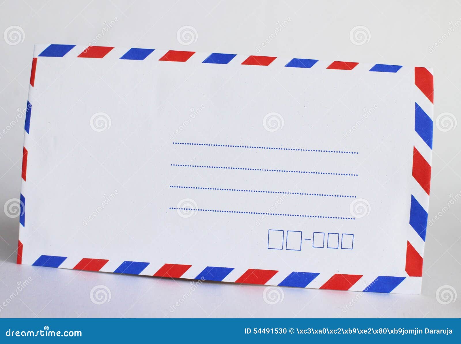 An envelope stock photo. Image of short, sheet, sides - 54491530