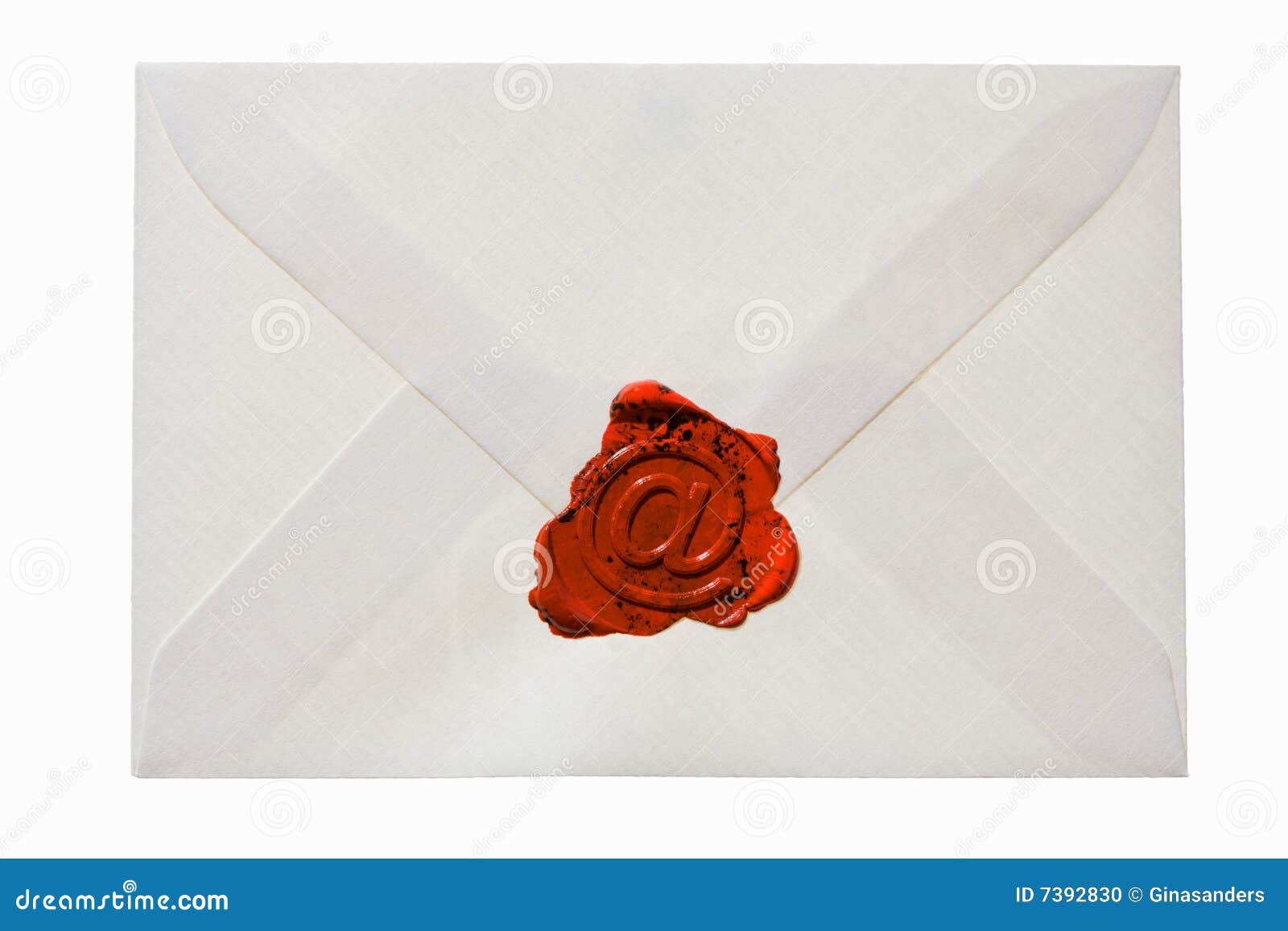 Envelope with E-mail sign stock photo. Image of email - 7392830