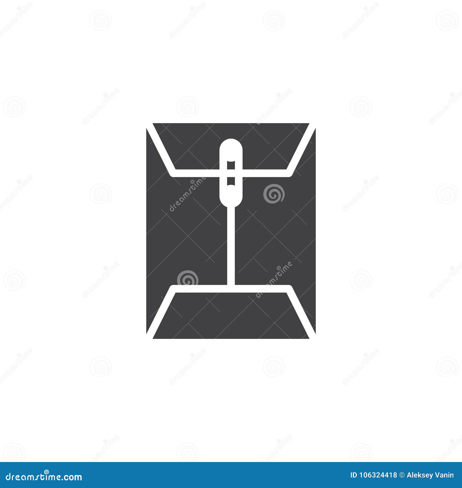 Envelope Email Attachment Icon Vector Stock Vector - Illustration of ...