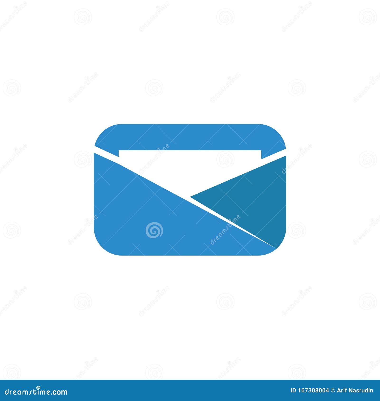 Envelope Email Icon Logo Template Illustration Design Stock ...