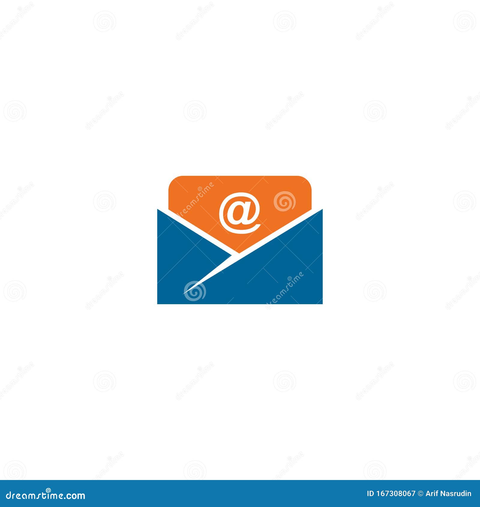 Envelope Email Icon Logo Template Illustration Design Stock ...