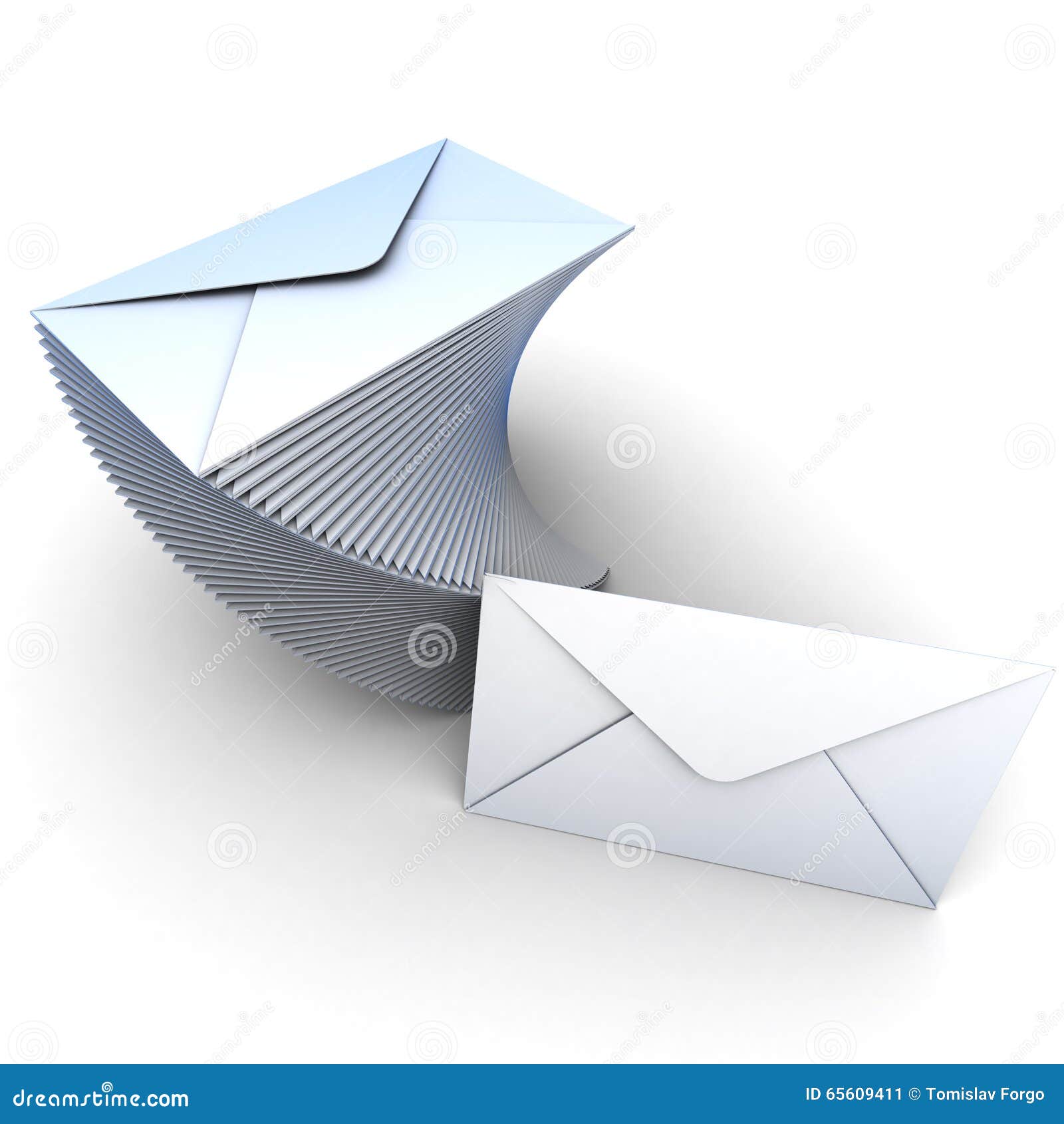 Envelopes Stack Royalty-Free Stock Image | CartoonDealer.com #153986488