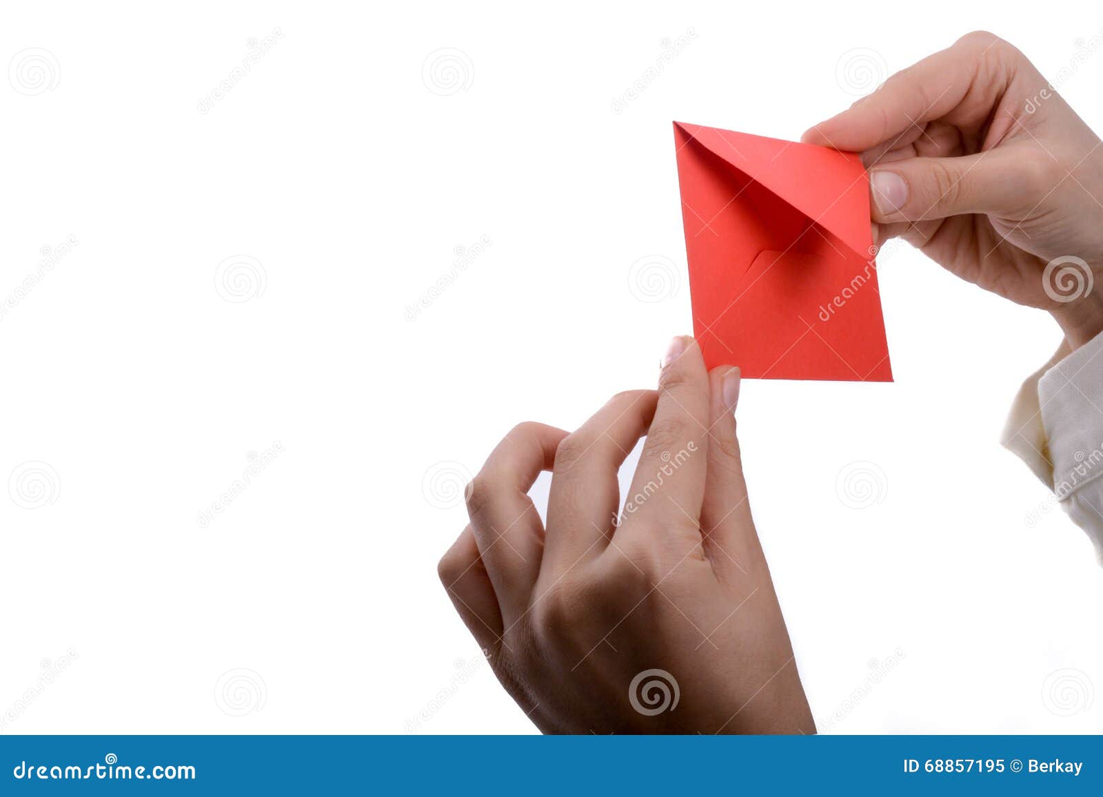 Envelope in hand stock image. Image of greeting, concepts - 68857195