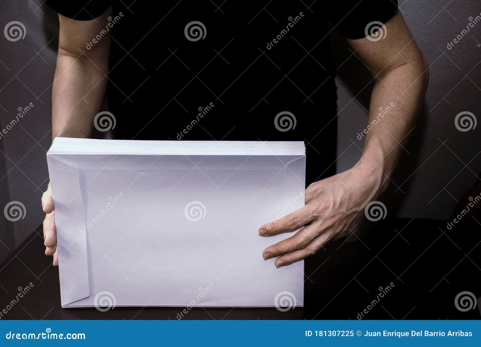 Envelope Handling at a Post Office Center Stock Image - Image of paper ...
