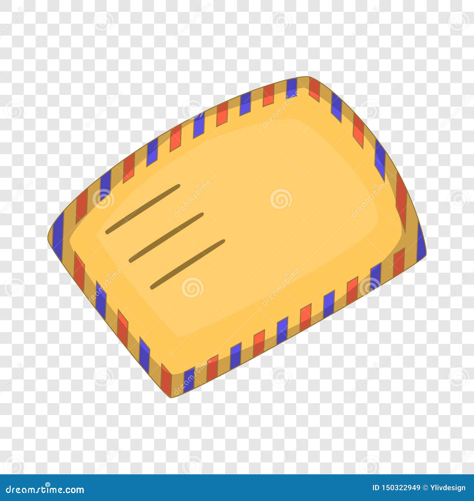 Envelope Icon, Cartoon Style Stock Vector - Illustration of object ...