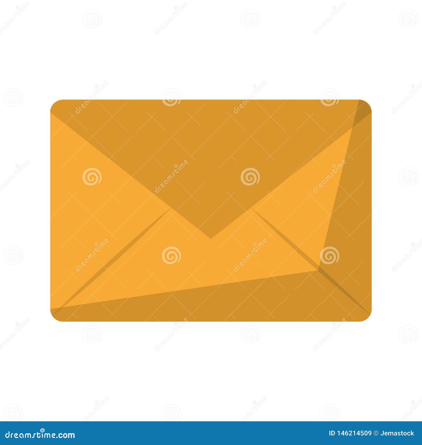 Envelope icon cartoon stock vector. Illustration of envelop - 146214509
