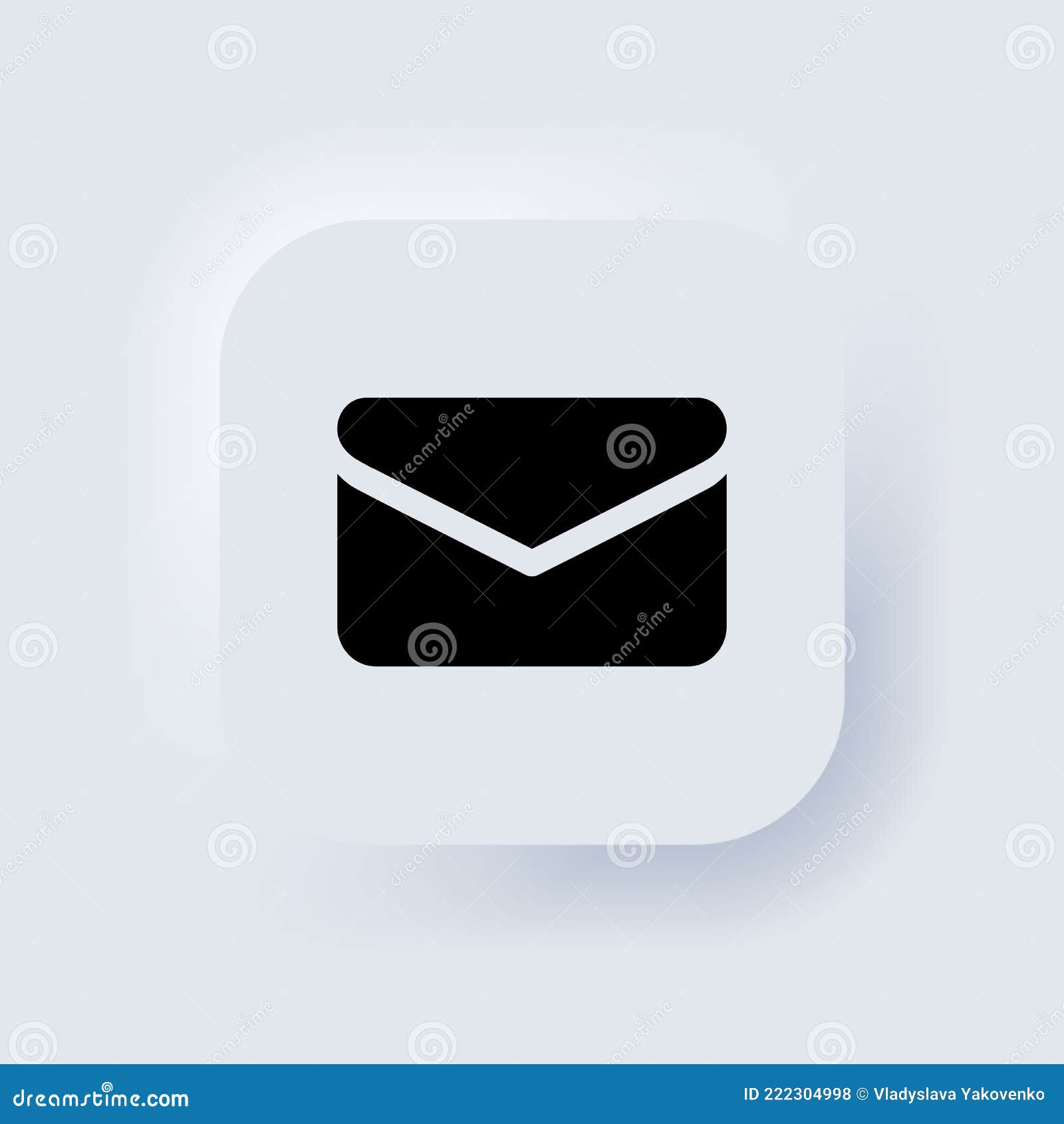 Envelope Icon. Delivery of Correspondence or Office Documents ...