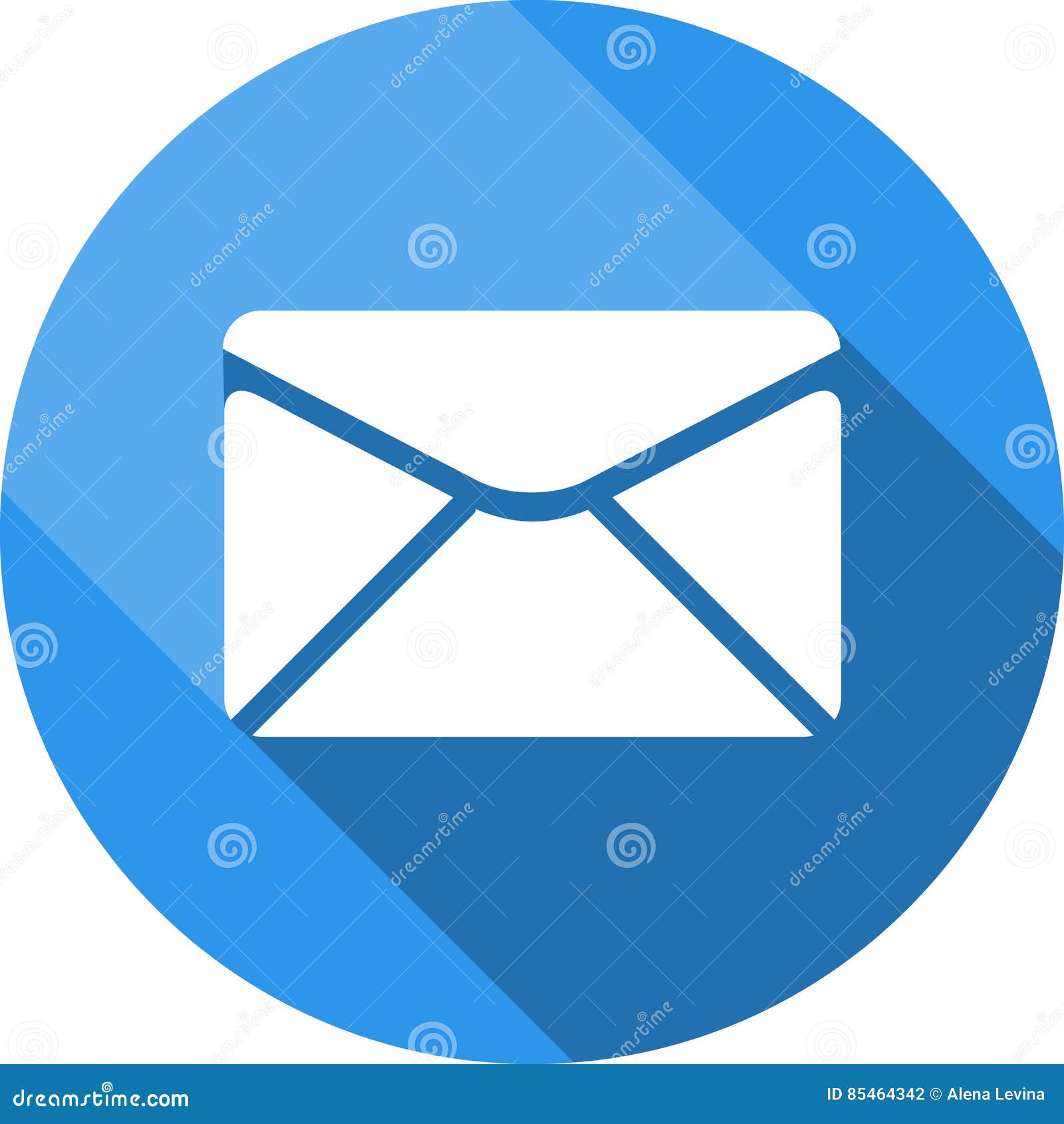 Envelope Icon. Send Email Message Sign. Internet Mailing Symbol Stock ...