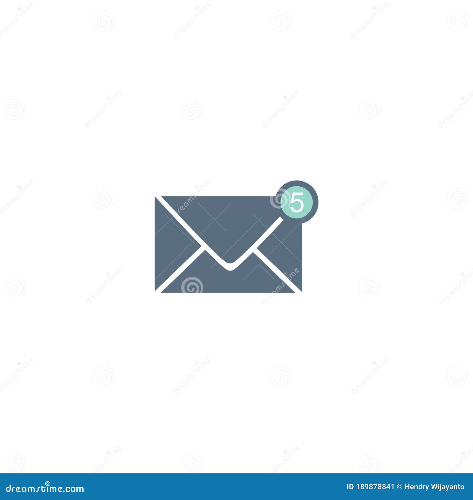 Envelope Icon and Simple Flat Symbol for Web Site, Mobile, Logo, App ...