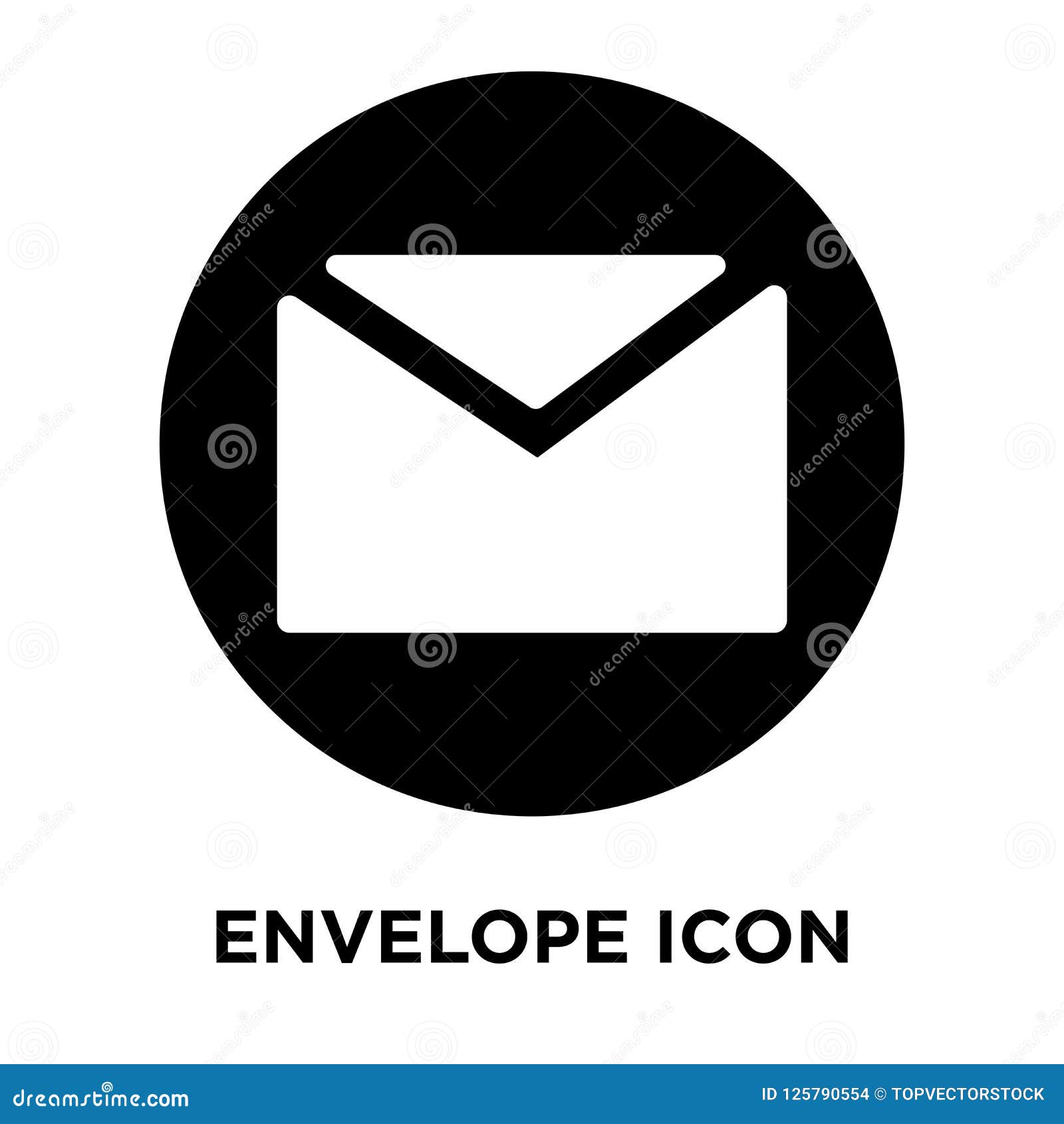 Envelope Icon Vector Isolated On White Background, Logo Concept Stock ... Envelope Icon Vector Isolated On White Background, Logo Concept Stock ...