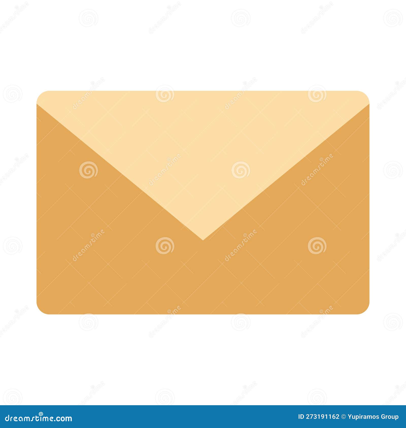 Envelope icon image stock vector. Illustration of document - 273191162