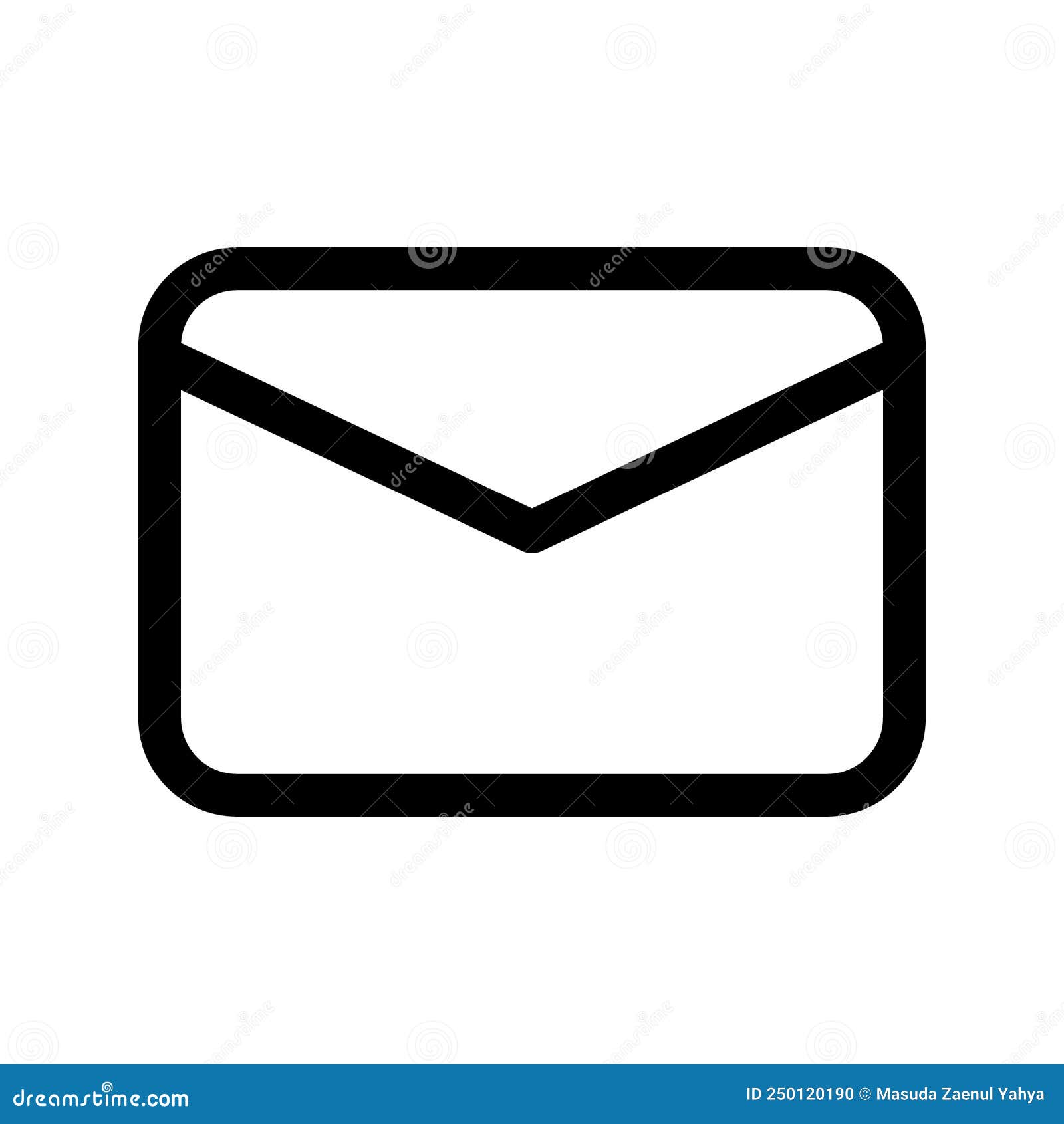 Envelope stock vector. Illustration of address, mailing - 250120190