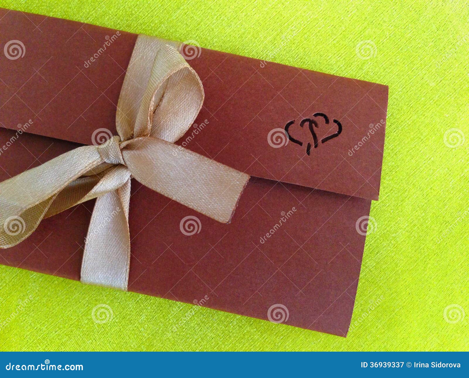 Envelope with the Invitation Stock Image - Image of heart, envelope ...