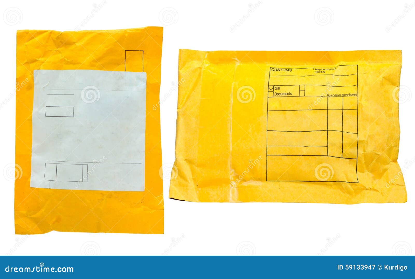 Envelope isolated on white stock image. Image of container - 59133947