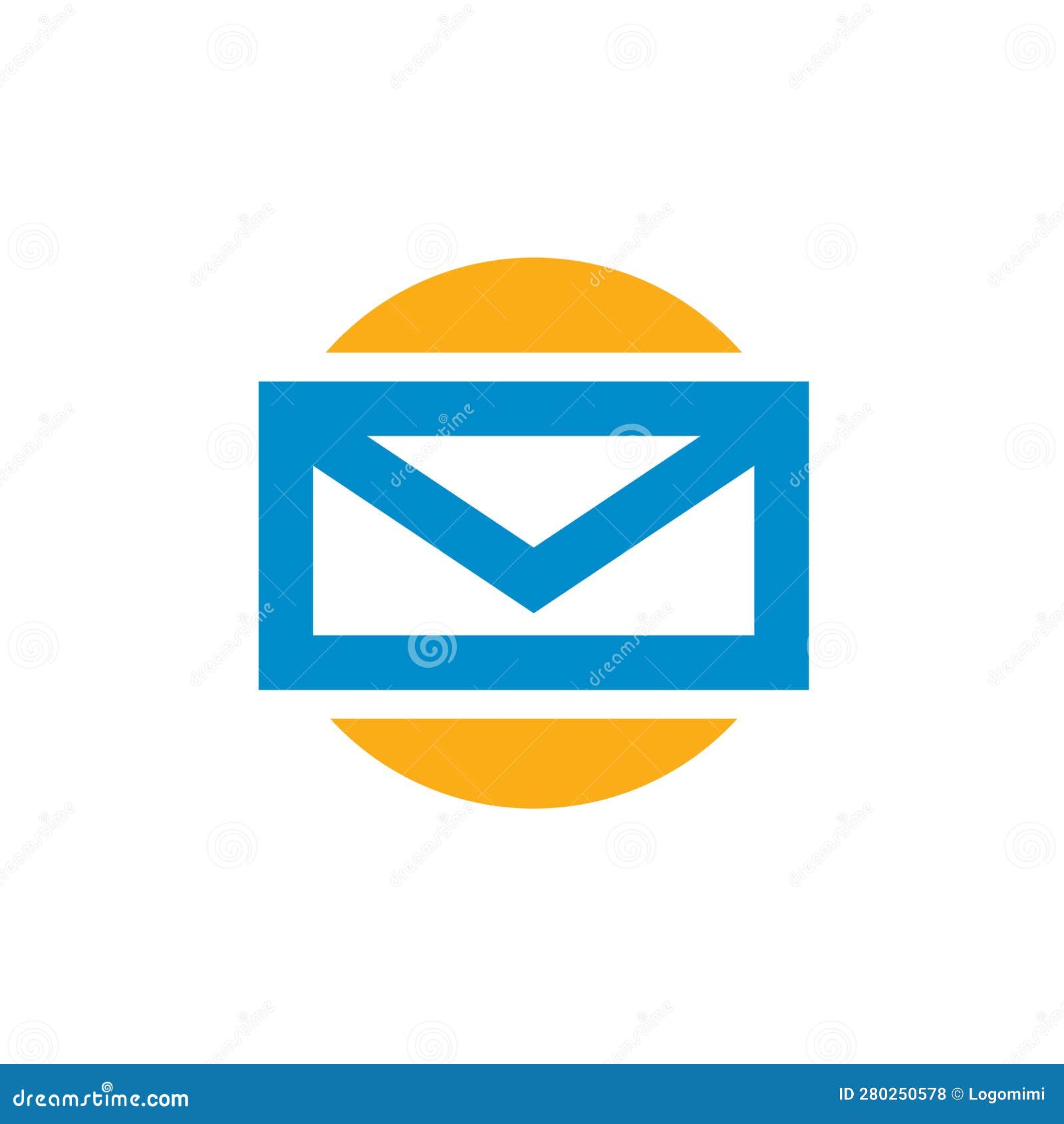 Envelope or Letter Logo Design Template Vector, Mail or Email Logo ...