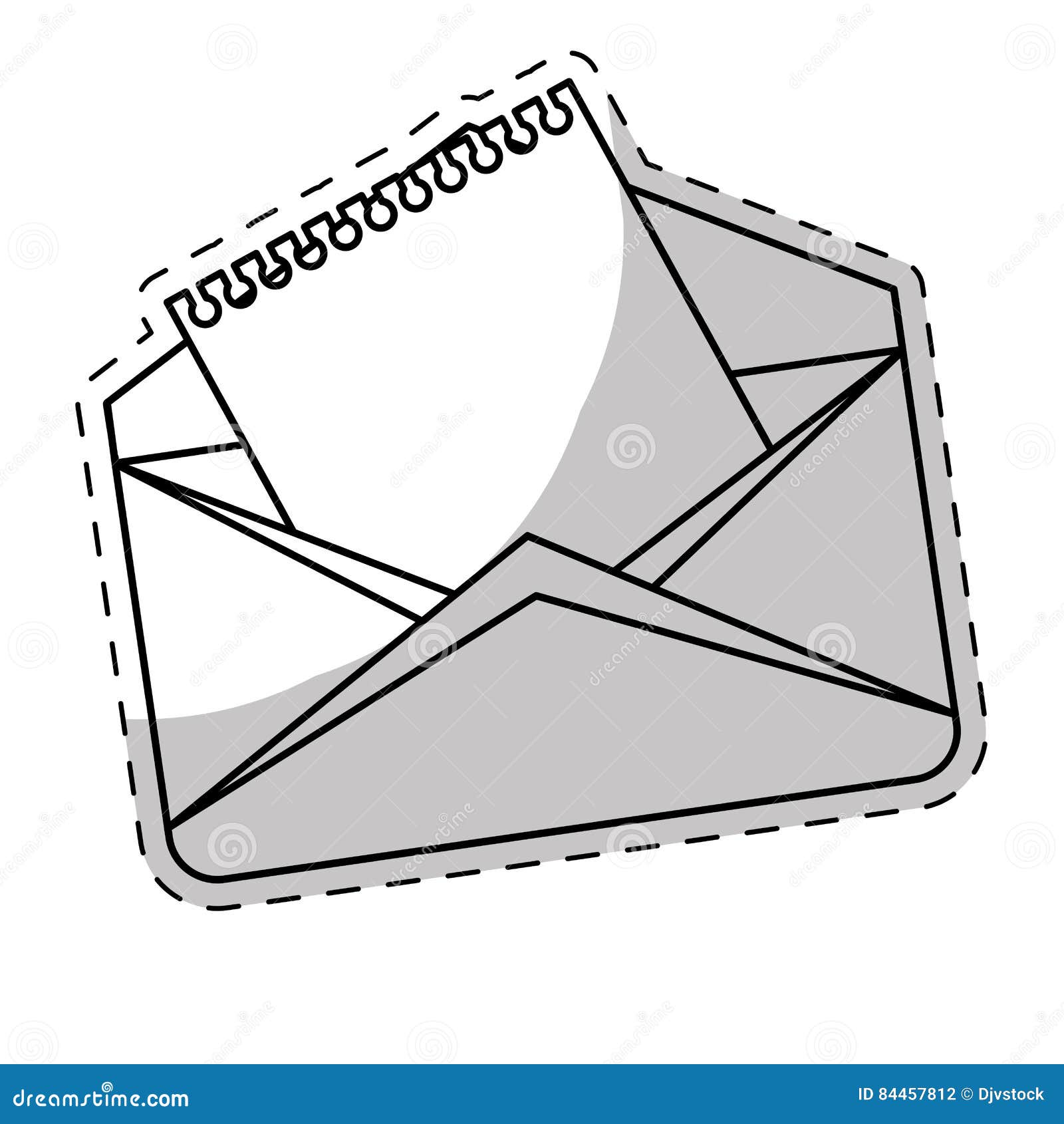 Envelope and mail design stock illustration. Illustration of ...