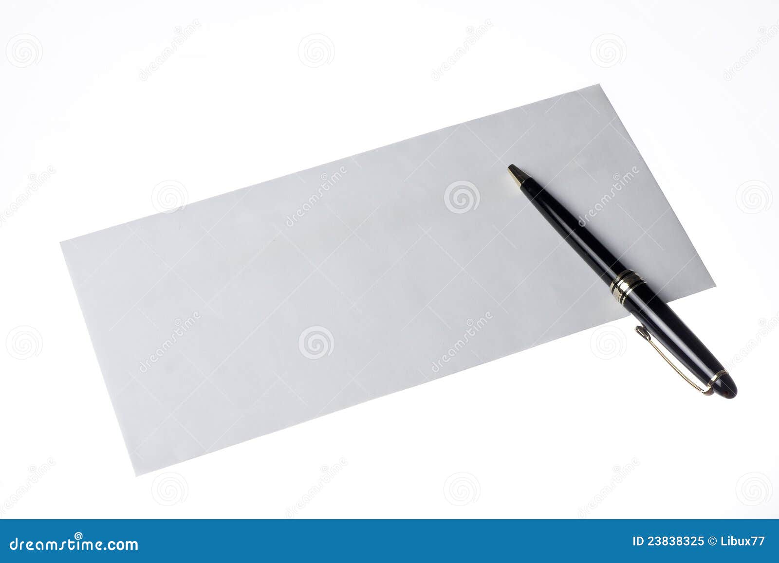 Envelope and Pen stock image. Image of closeup, close - 23838325