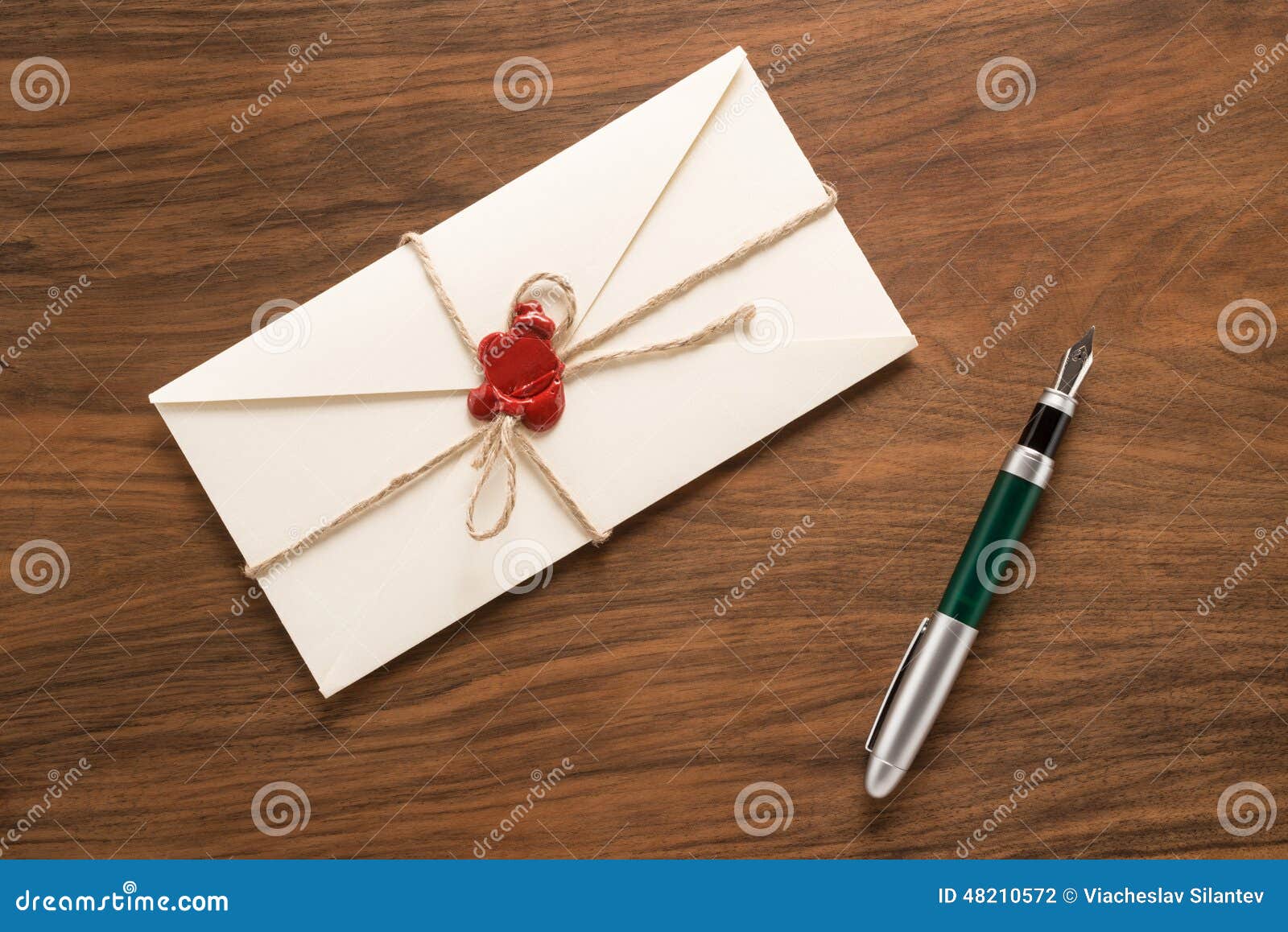 Envelope and pen stock photo. Image of pattern, color - 48210572