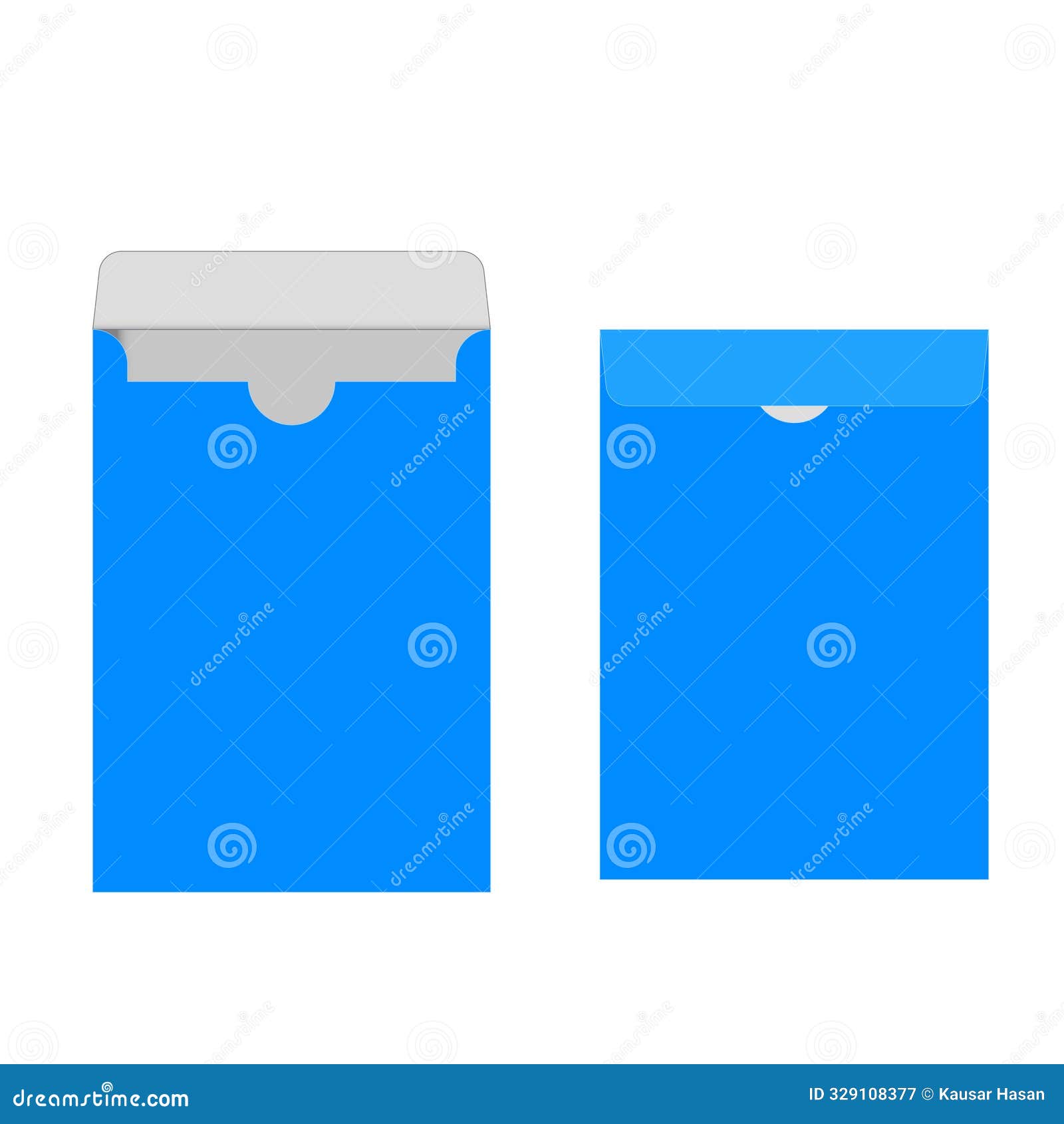 The Envelope DL Size Template. International Standard Size. Envelope ...
