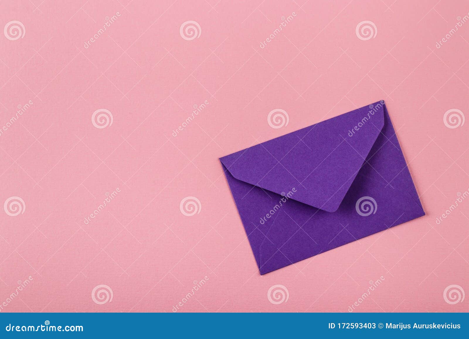 Envelope on the table stock image. Image of decoration - 172593403