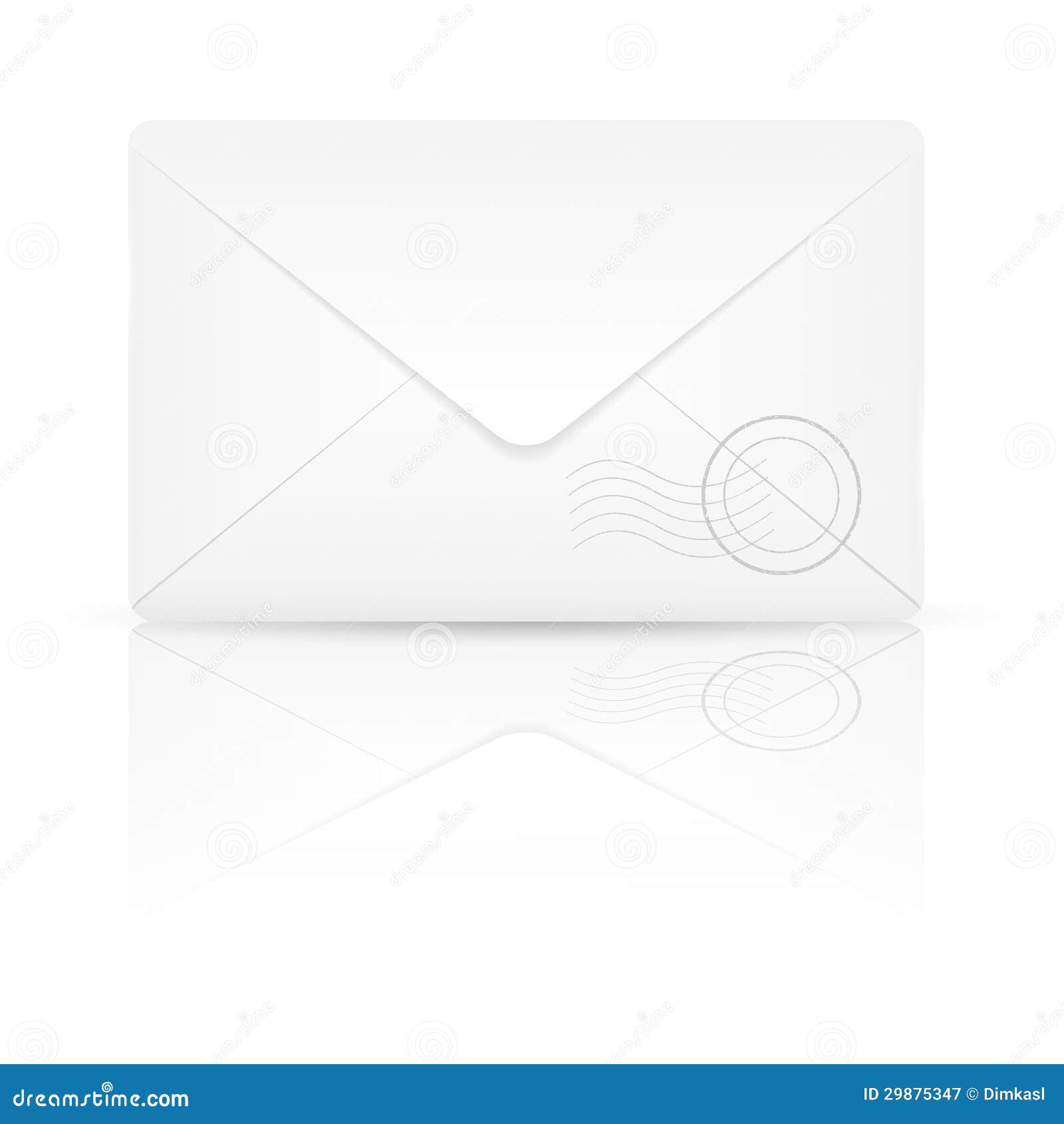 Envelope. Vector Illustration Stock Vector - Illustration of newsletter ...