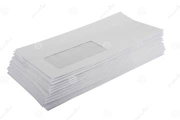 Envelope white empty stock image. Image of office, information - 10008717