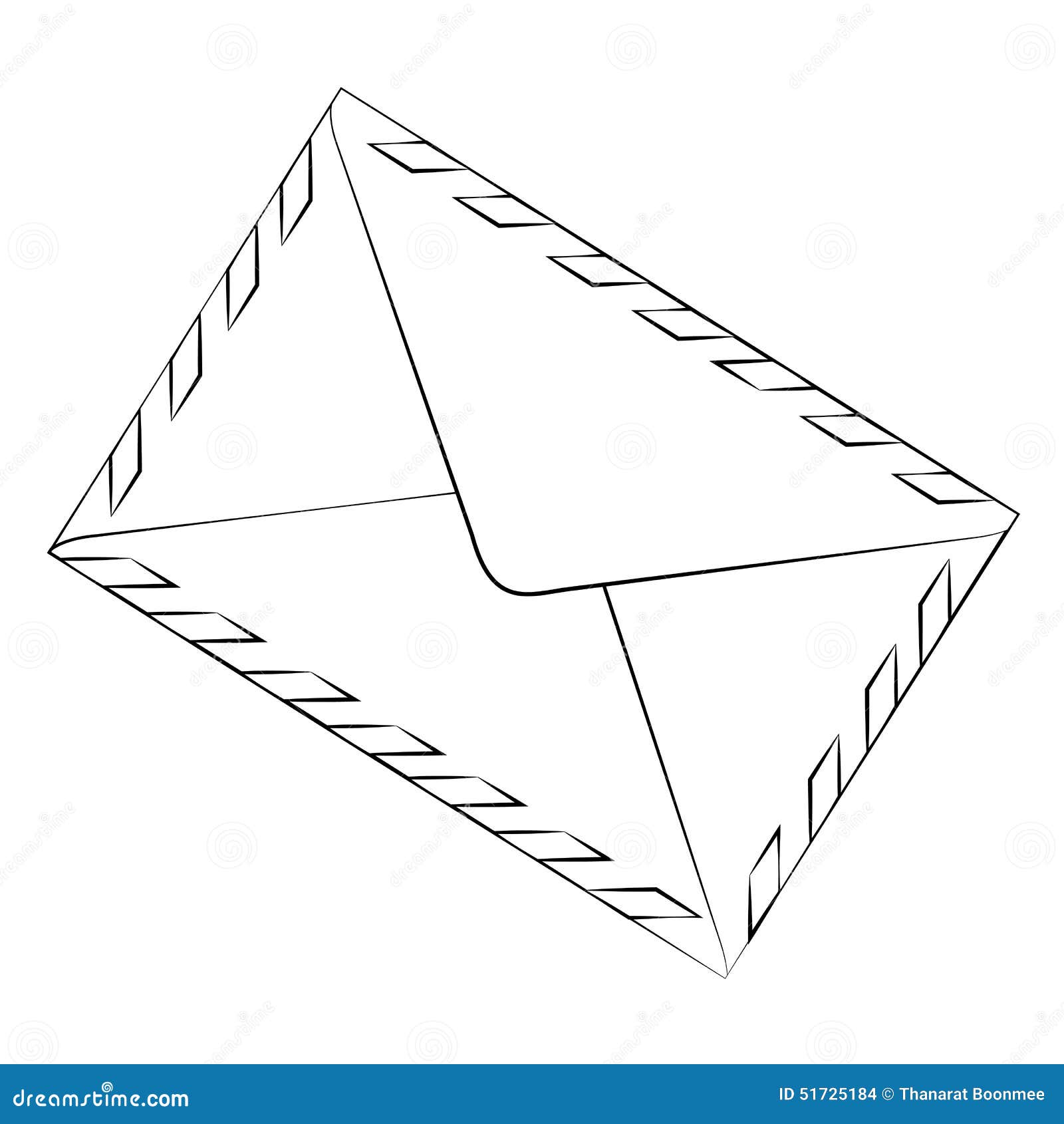 Envelopes stock vector. Illustration of love, romance - 51725184