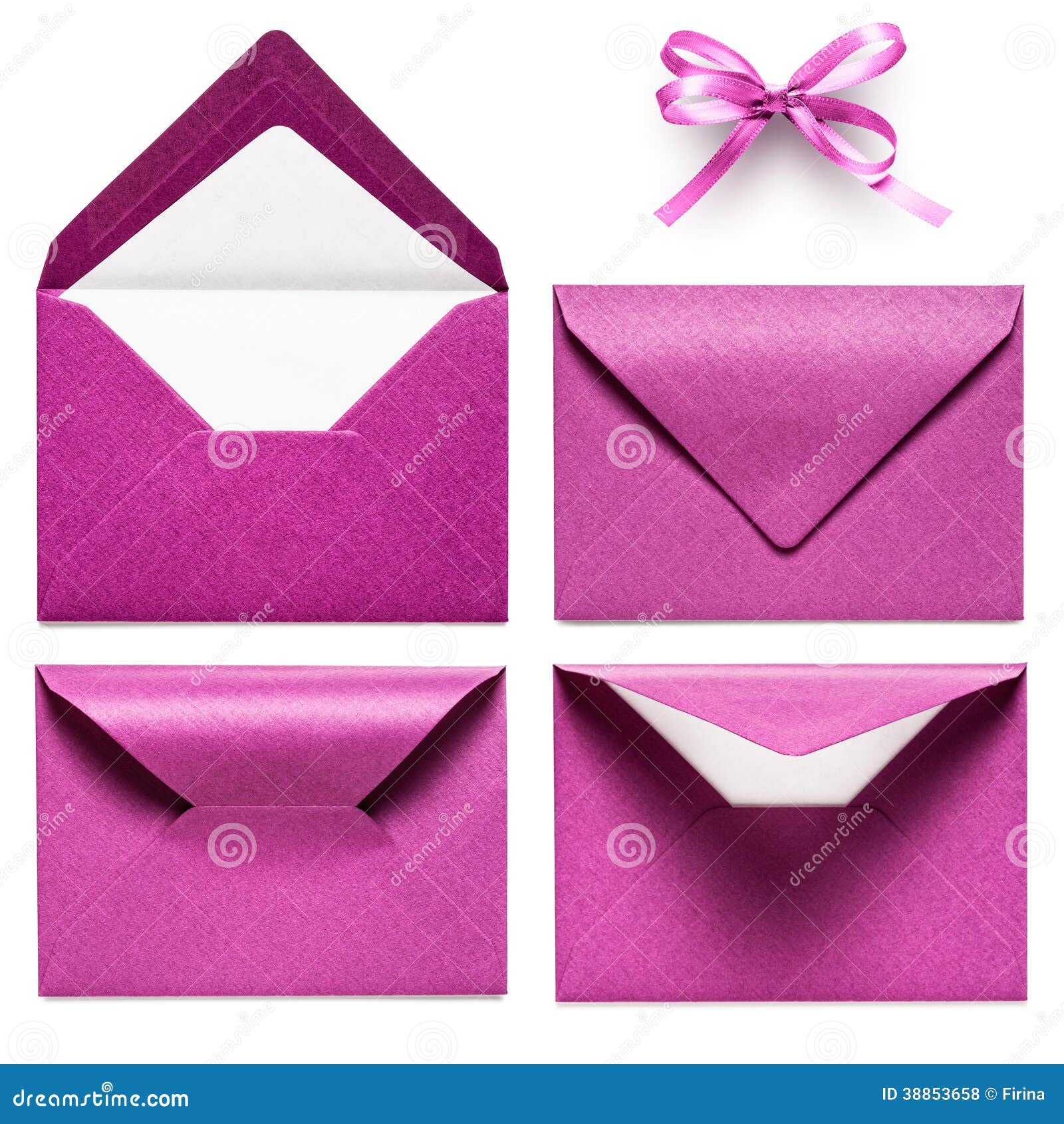 Envelopes cor-de-rosa foto de stock. Imagem de fonte - 38853658