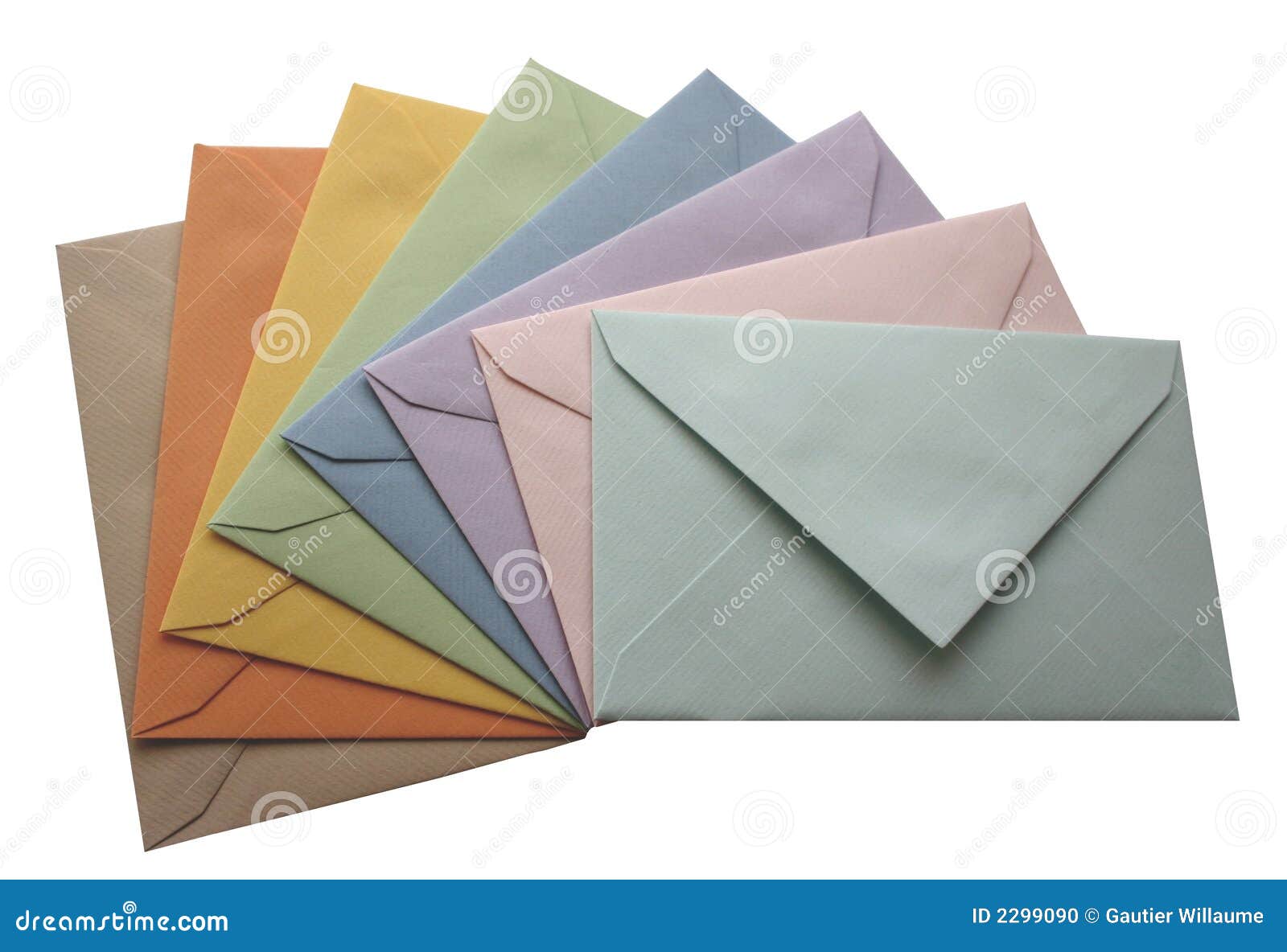 Envelopes isolated stock photo. Image of close, business - 2299090