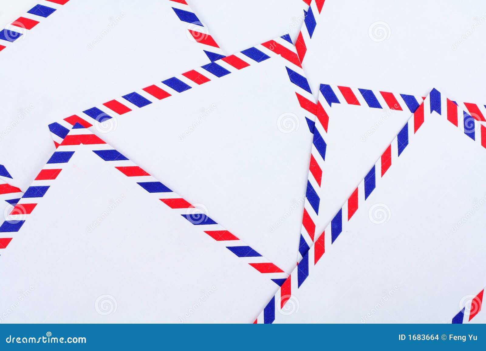 Enveloppe de par avion photo stock. Image du fond, transporteur - 1683664