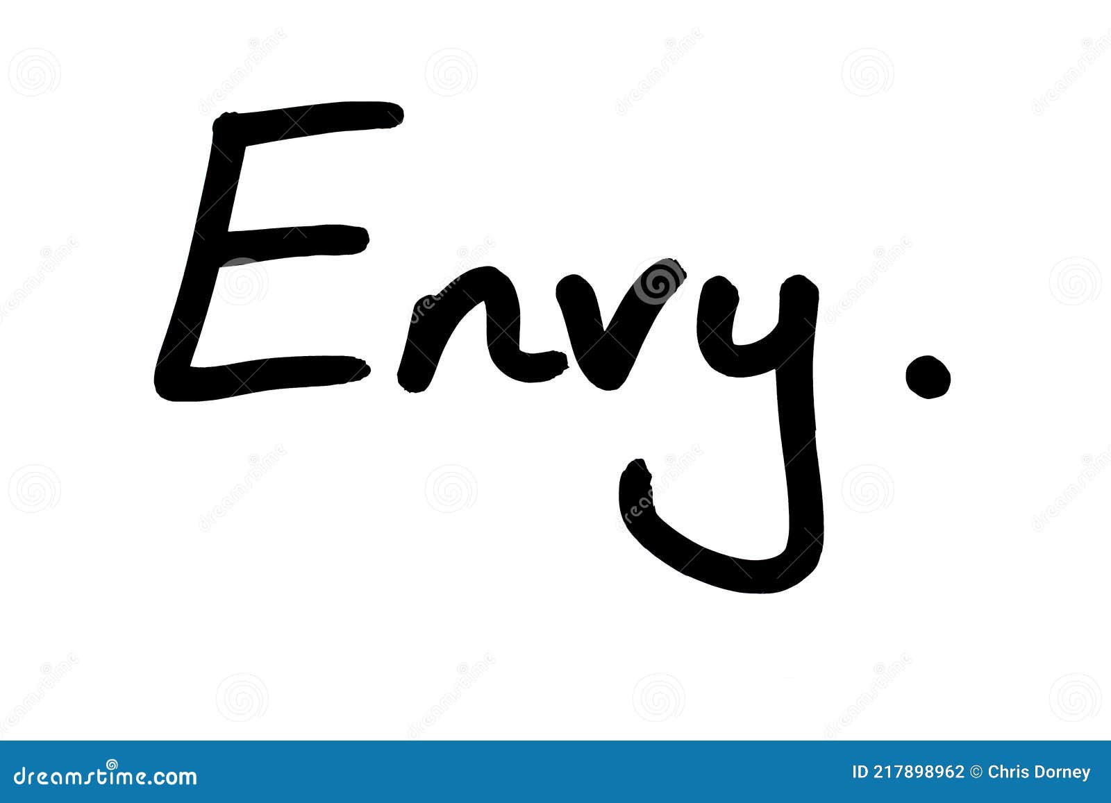 Envie illustration stock. Illustration du enviez, envieux - 217898962