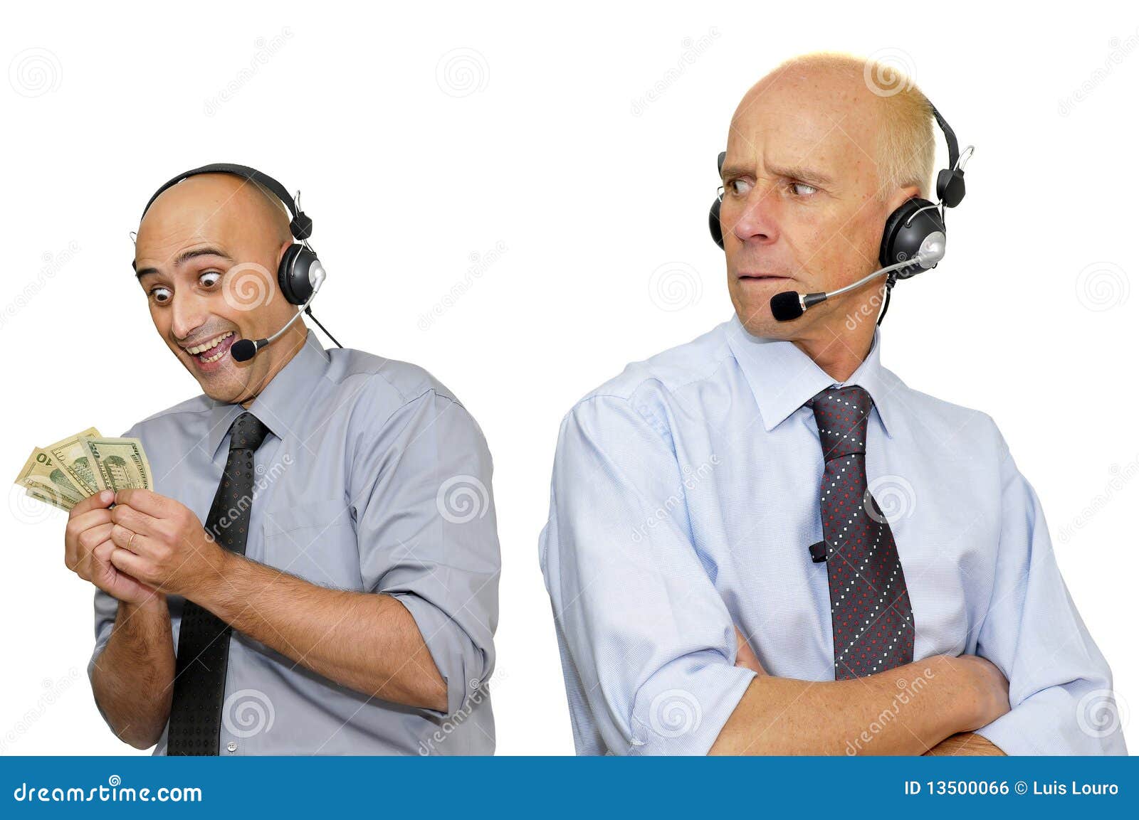 Envious salesman stock photo. Image of male, leisure - 13500066