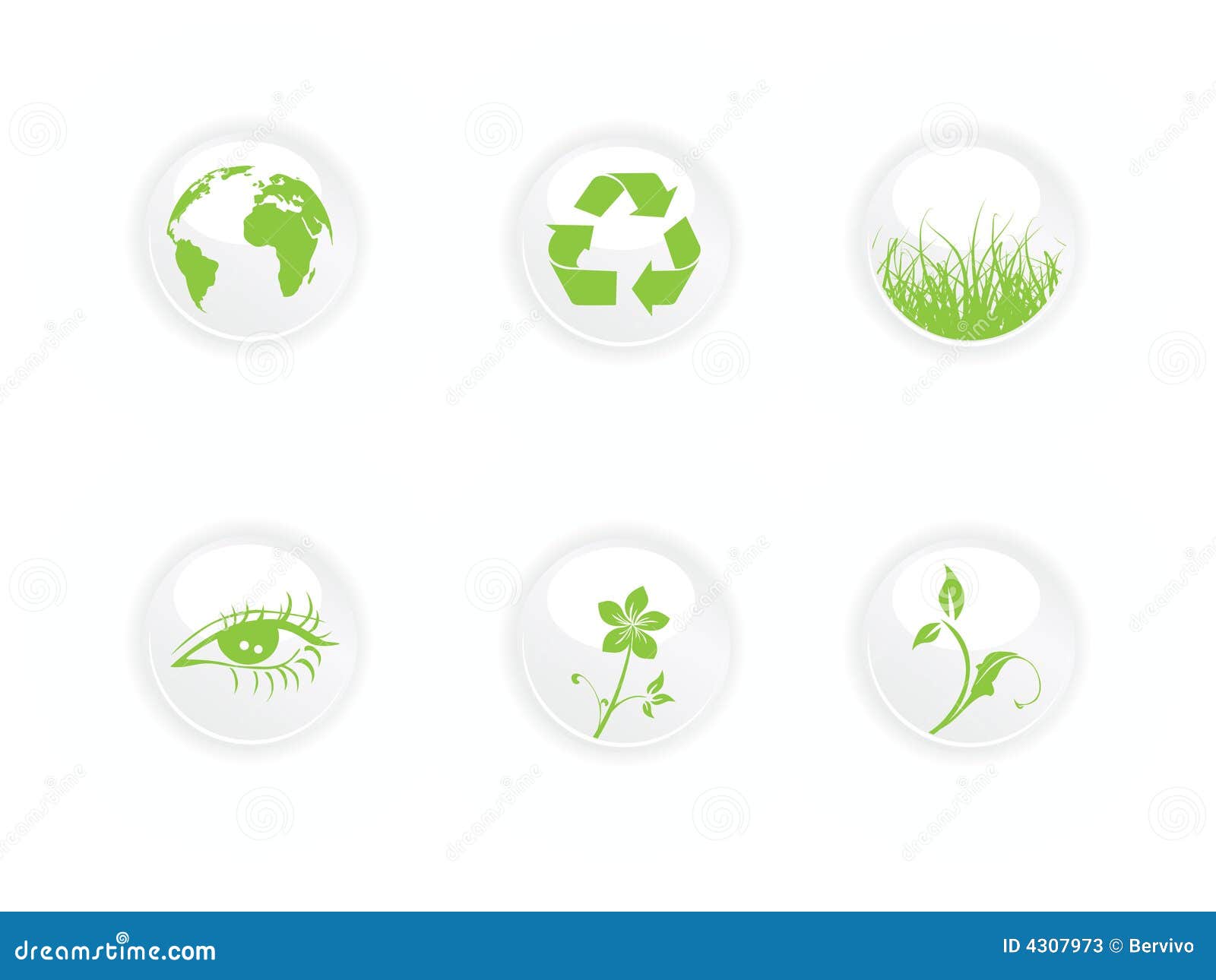 Envirnomental Conservation Symbols Stock Image - Image of environmental ...