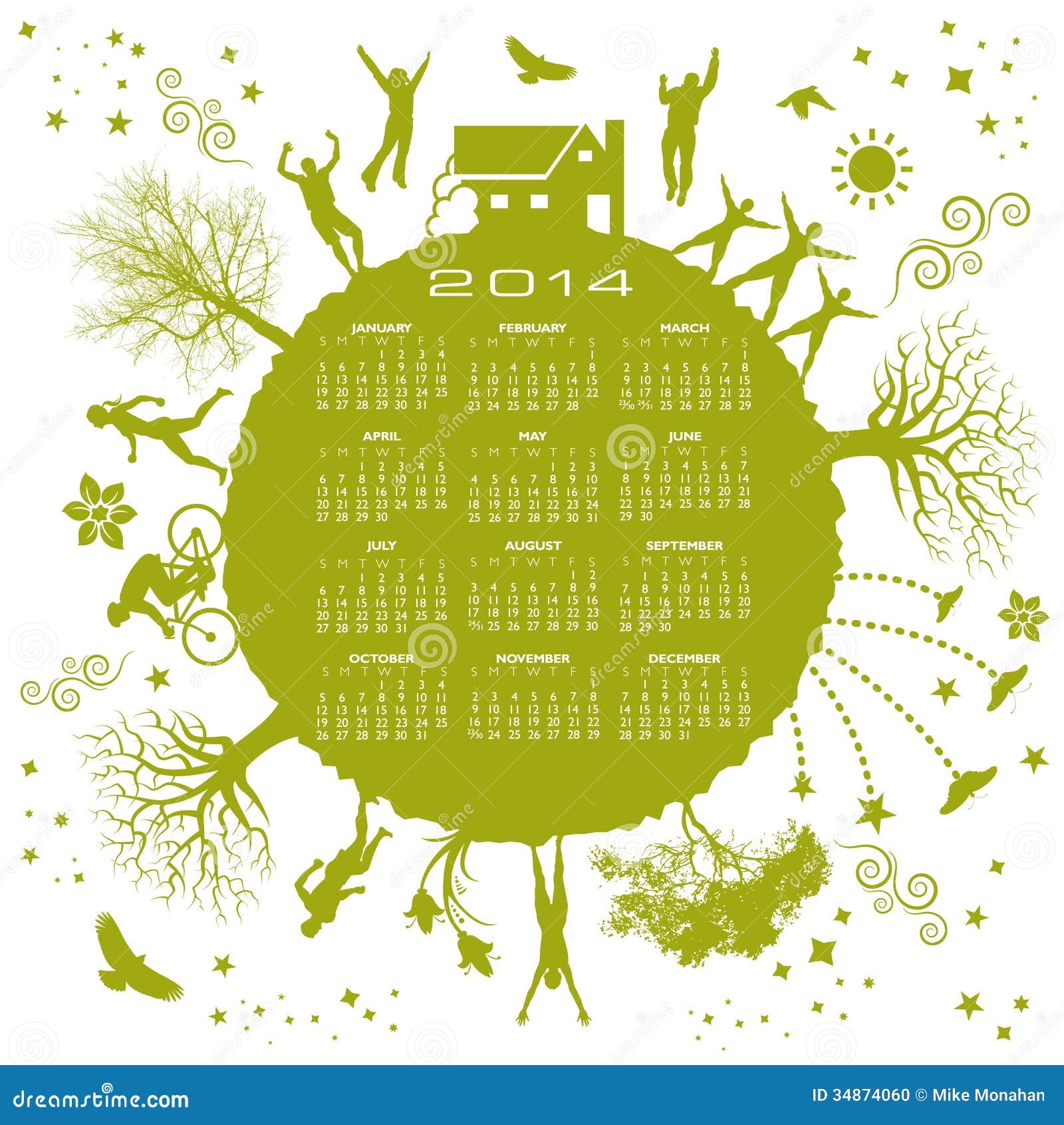 Environment Day, Calendar And Puzzle Icons Set. Payment Received Sign ...