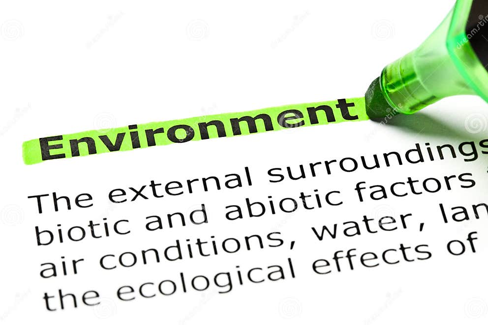 Environment Definition stock image. Image of environment - 103086387
