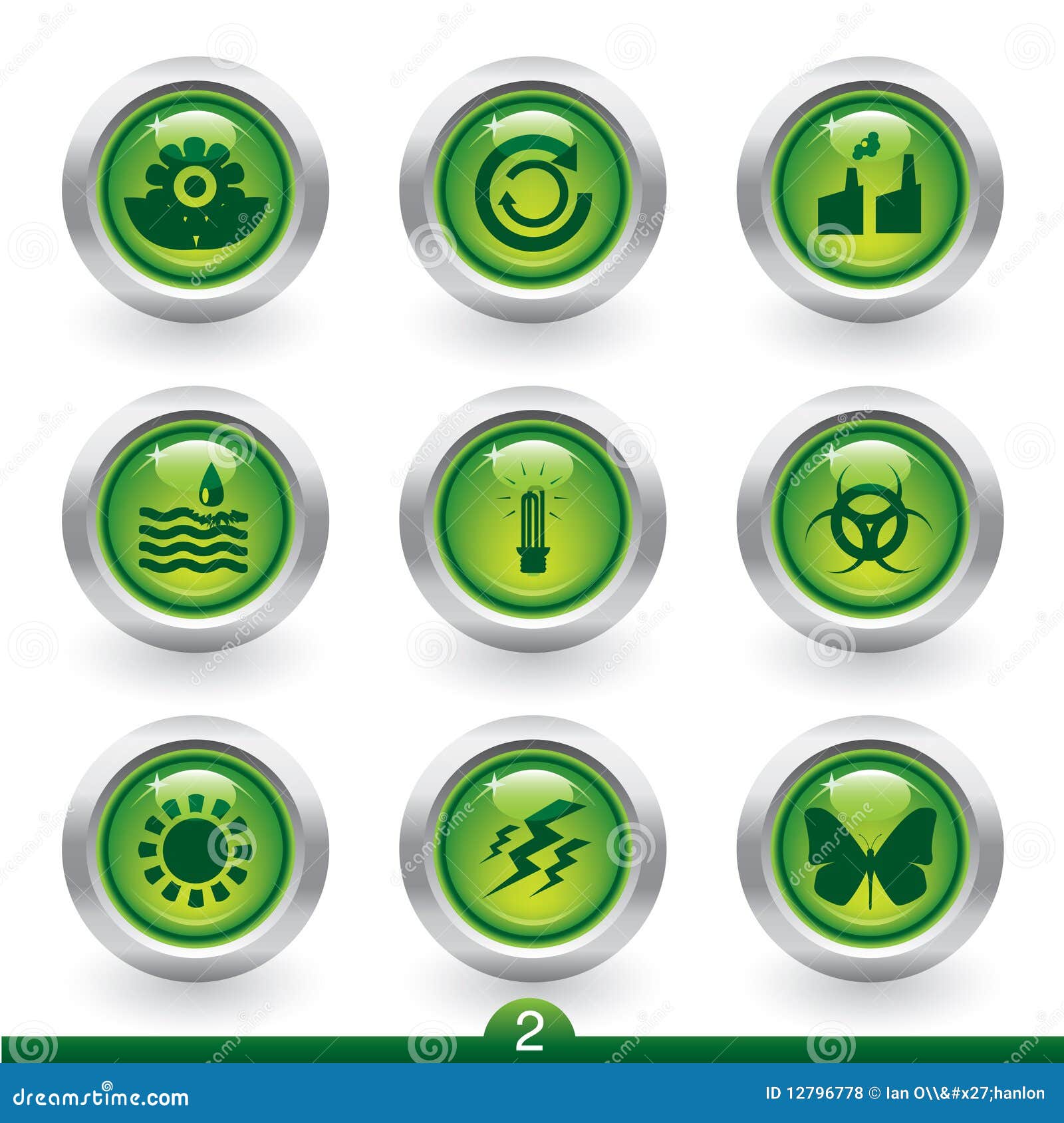 Environment icons stock vector. Illustration of environment - 12796778