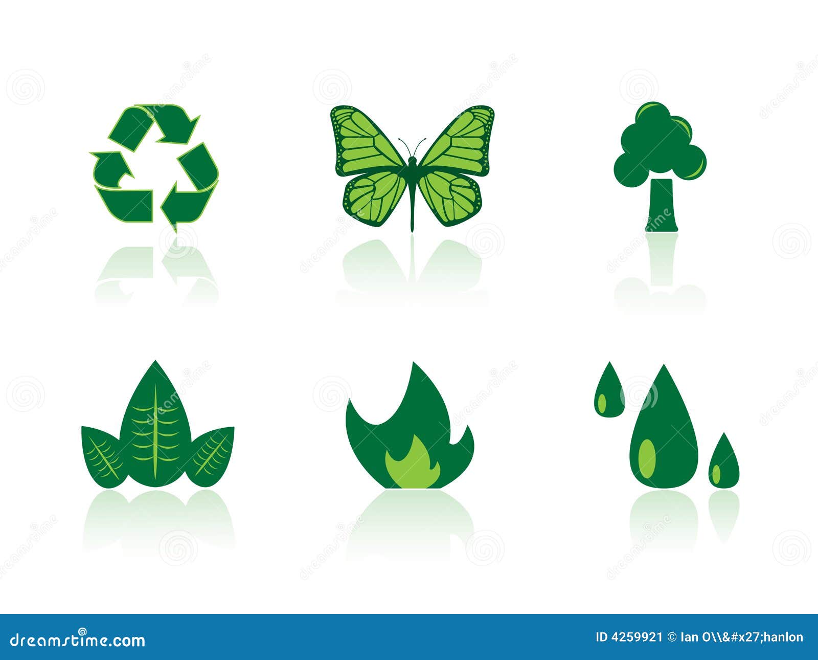 Environment icons stock vector. Illustration of dispose - 4259921