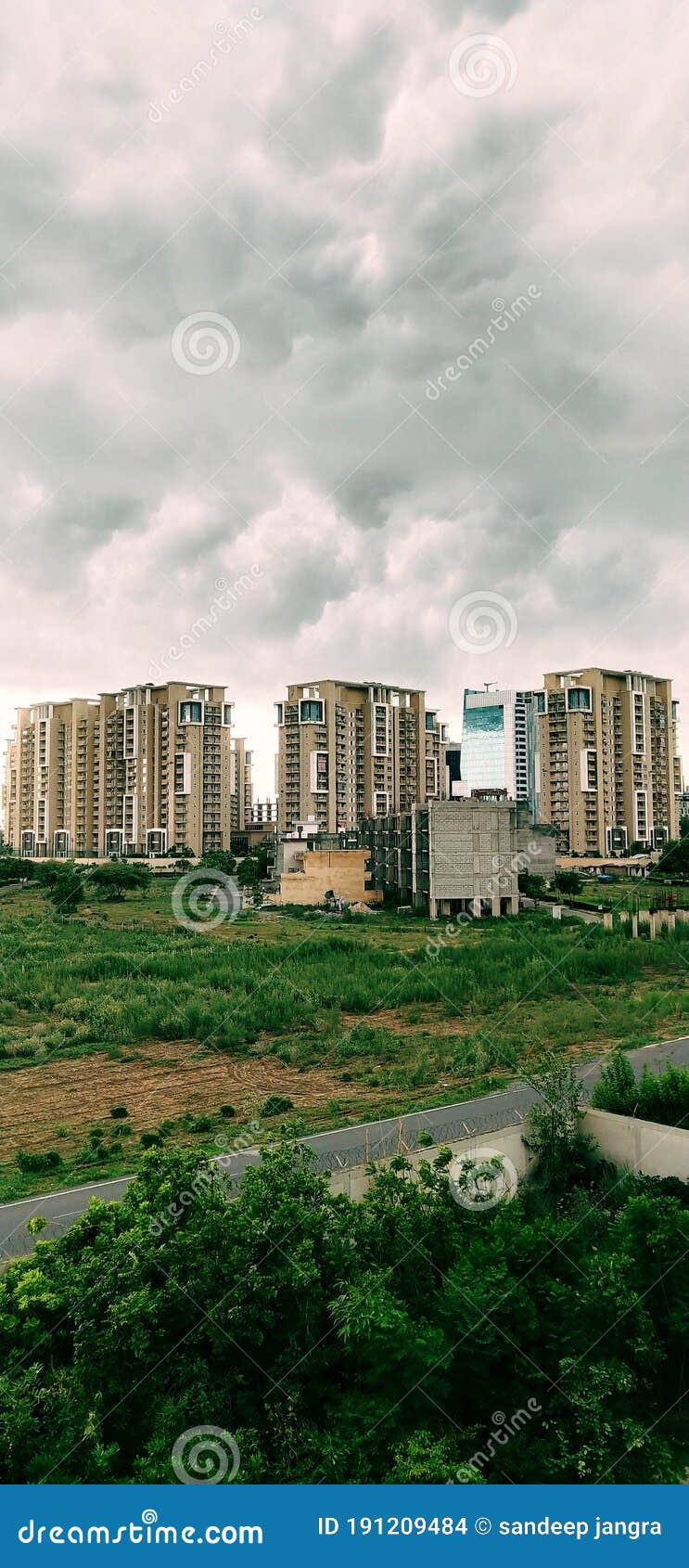 Environment Just before Rain Stock Photo - Image of condominium ...